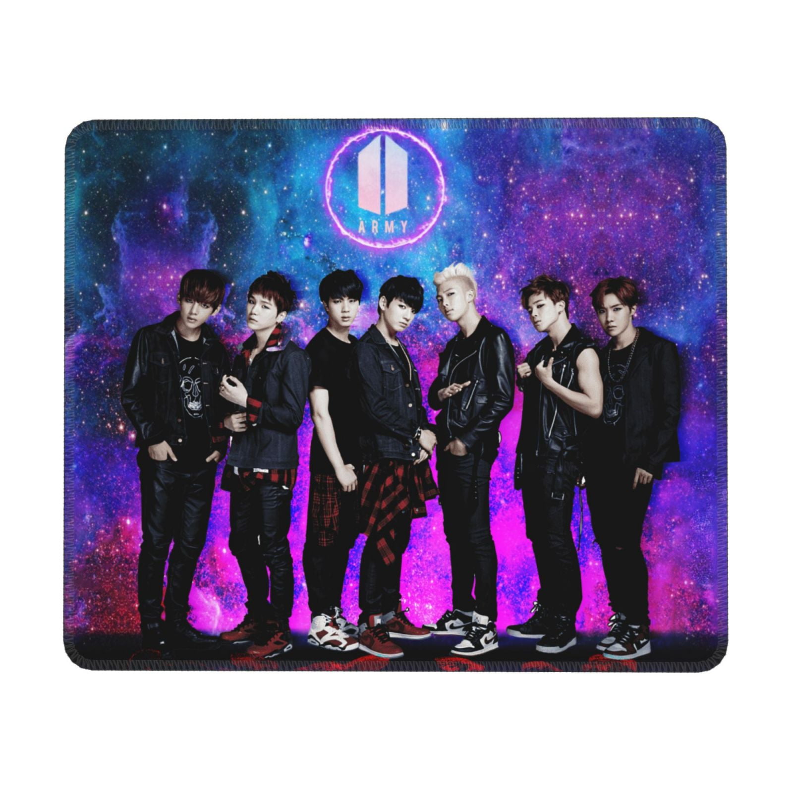 Kpop BTS Mouse Pad,Small Gaming Mousepad,Non-Slip Rubber Base And ...
