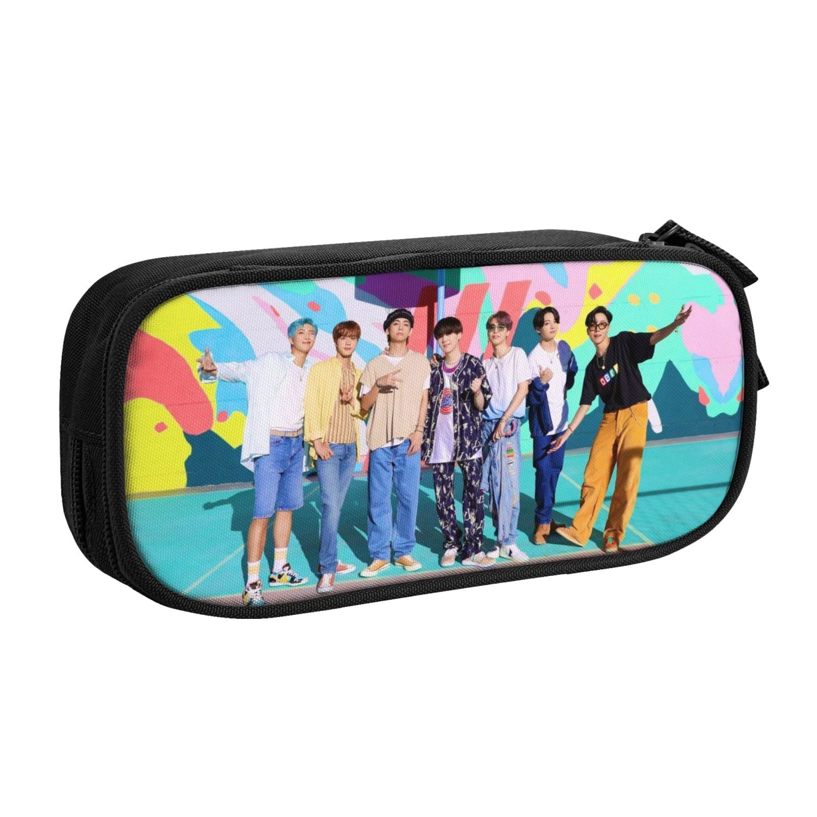 Kpop BTS Pencil Case, Multipurpose Pencase ,Large Capacity Durable ...