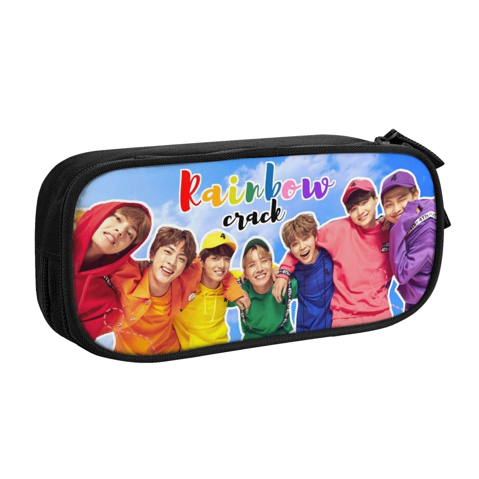Kpop BTS Pencil Case, Multipurpose Pencase ,Large Capacity Durable ...