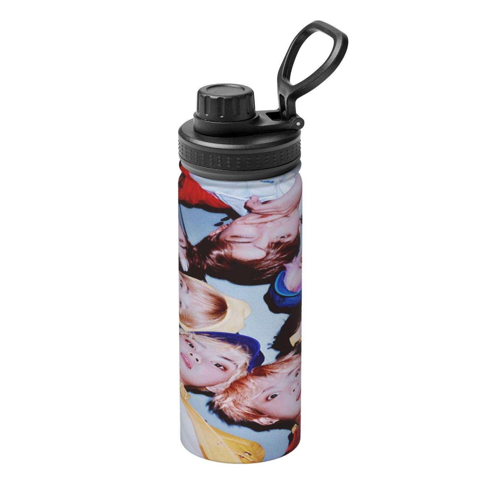 Kpop BTS Water Bottle 18oz Insulated Water Bottles Reusable Stainless ...