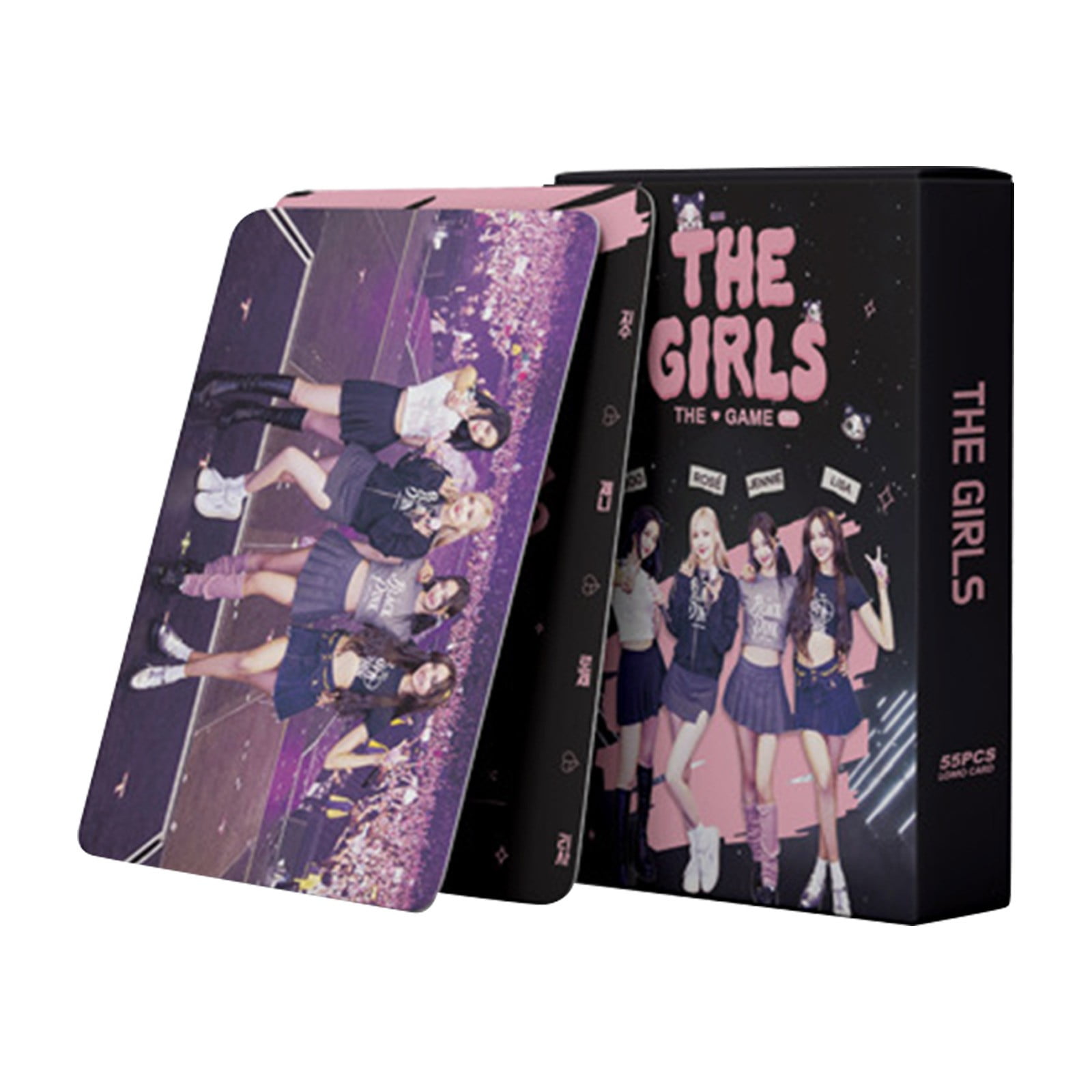 Kpop Black-PINK Card Jisoo Lisa Jennie,Born Pink Photocard Set 55PCS ...