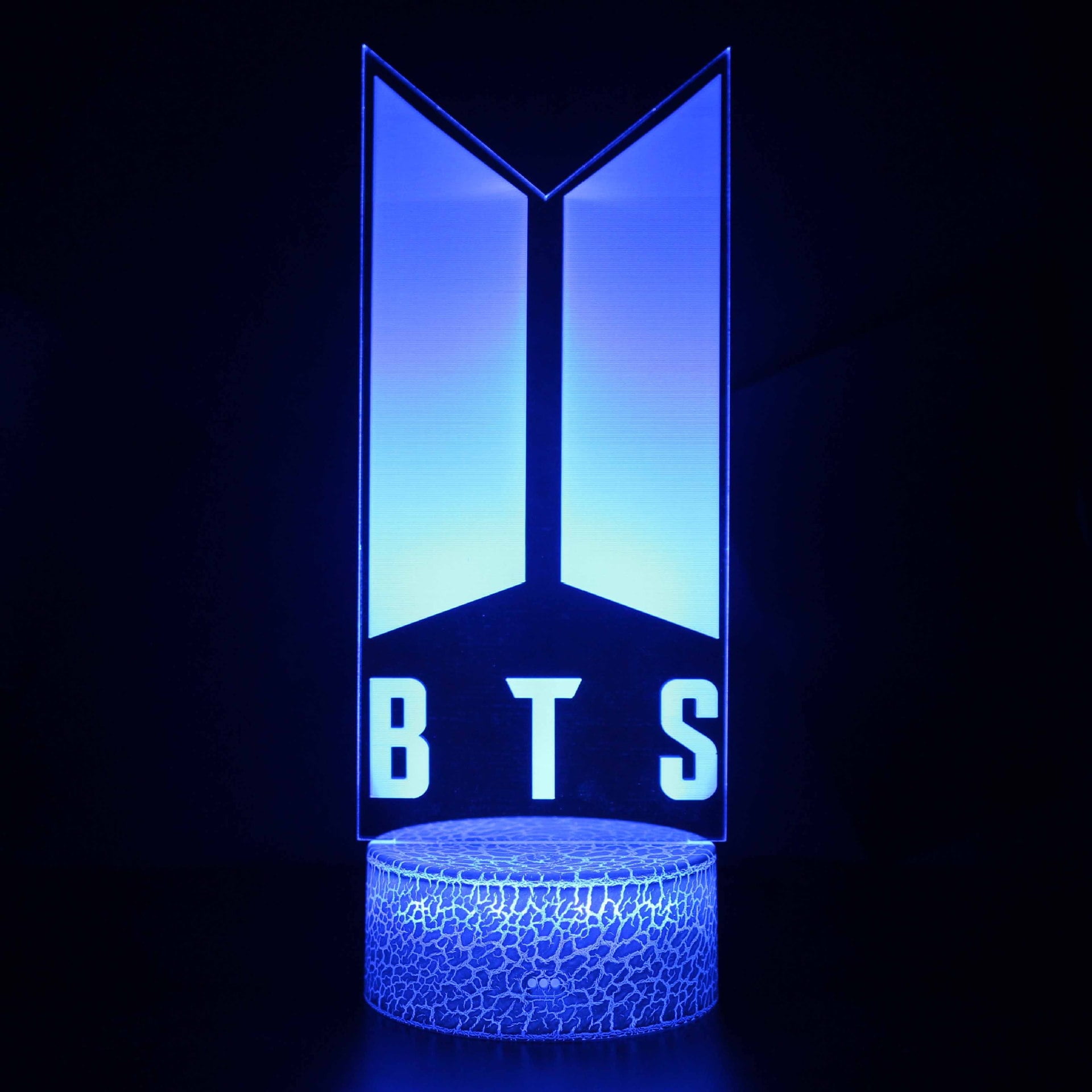 Kpop Boys Group Lamp 3D Night LightSmart Touch & with Remote, 16 Colors ...