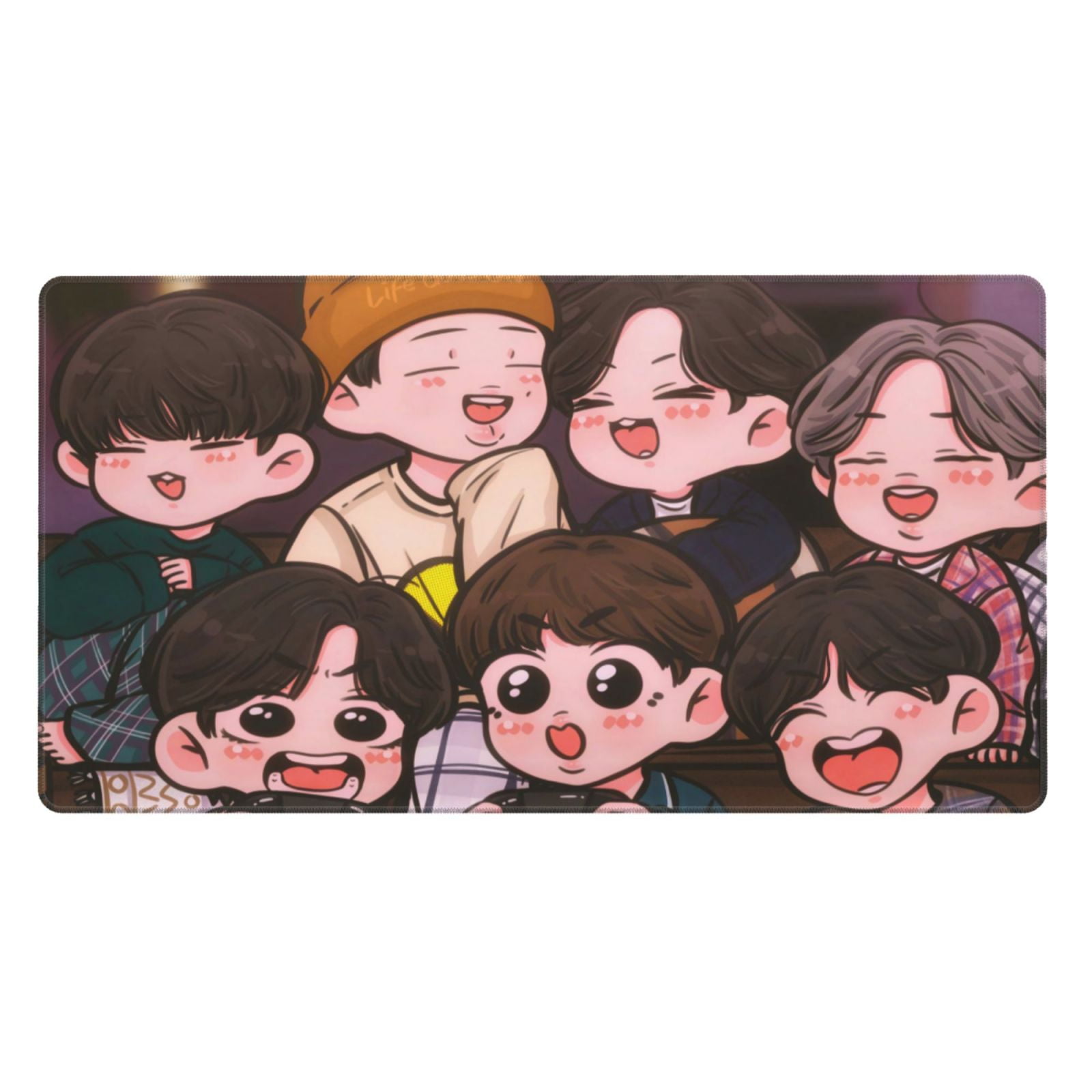 Kpop Bts Mouse Pad 16x29.5 Inch Computer Keyboard Mouse Pad Waterproof ...