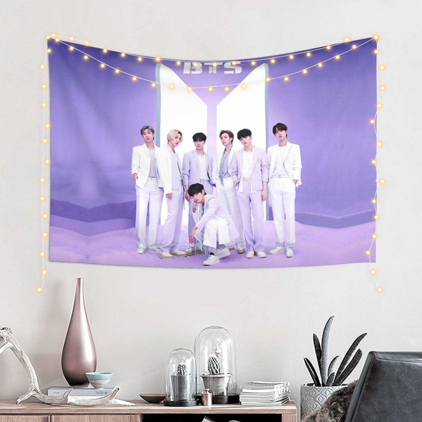 Kpop Bts Tapestry Wall Hanging Home Decoration Wall Blanket Dormitory ...