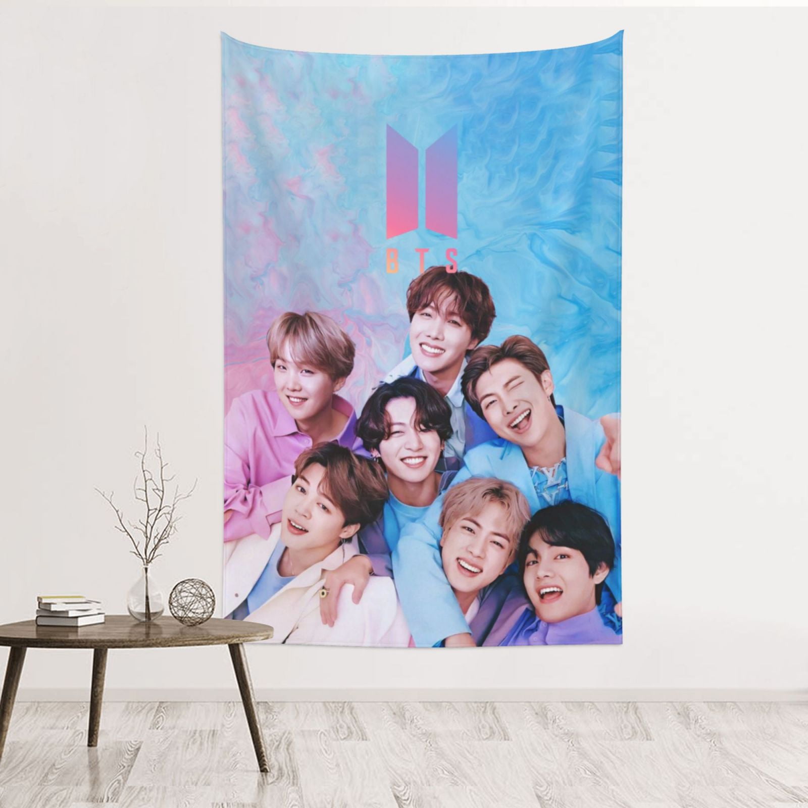 Kpop Bts Tapestry Wall Hanging Home Decoration Wall Blanket Dormitory ...