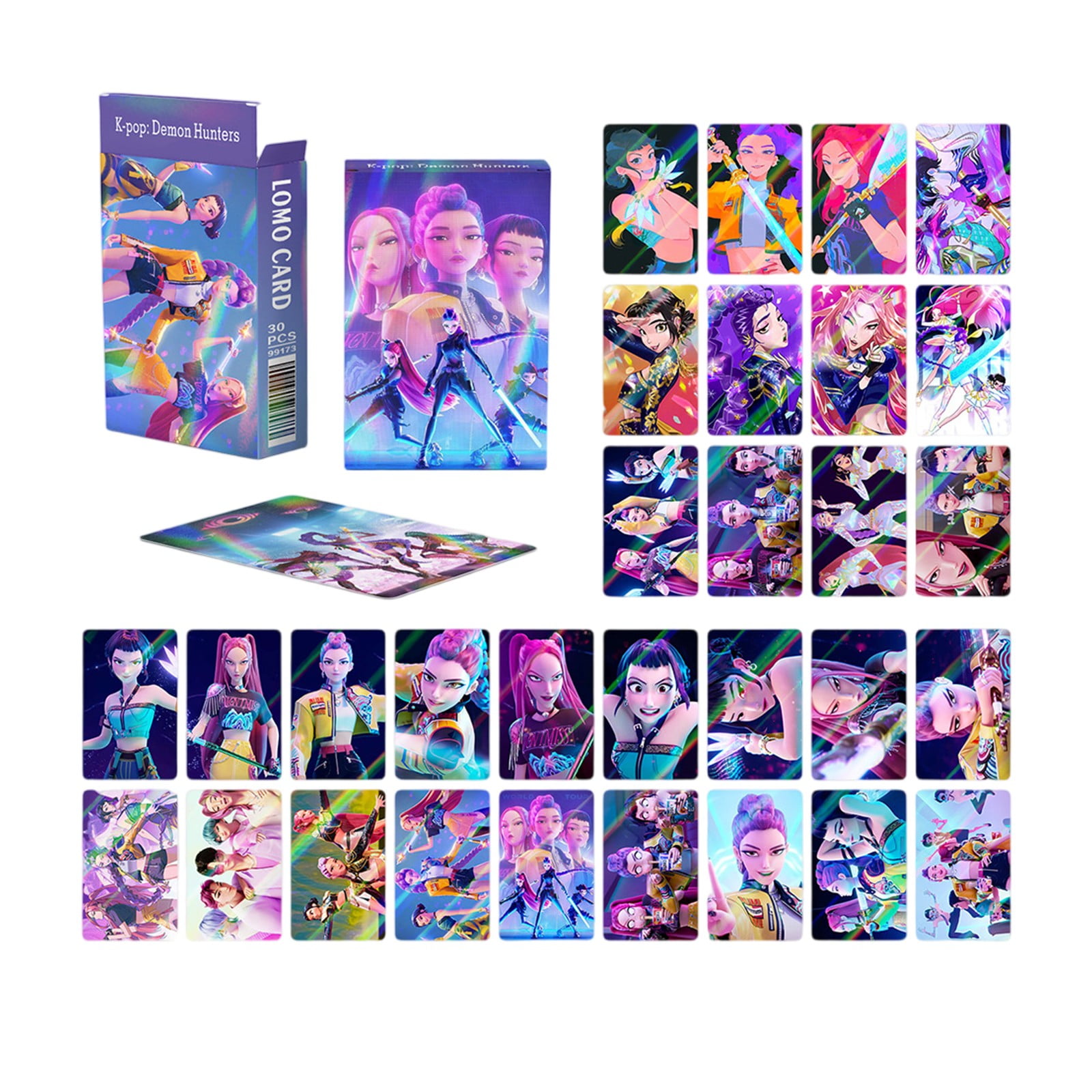 Kpop Demon Hunter Cards, 30 Pcs Per Box of Collectible Cards, Gifts for ...