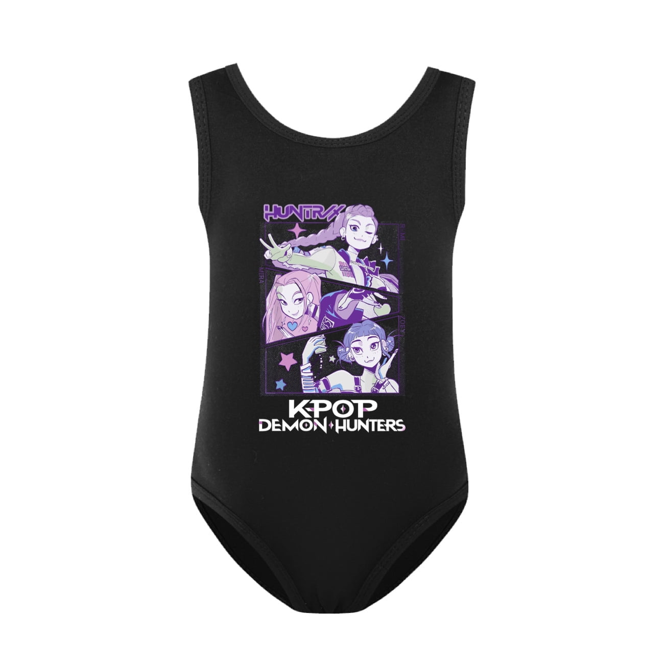 Kpop Demon Hunter Girls One-Piece Swimsuit and Swim Cap Set 4894 ...