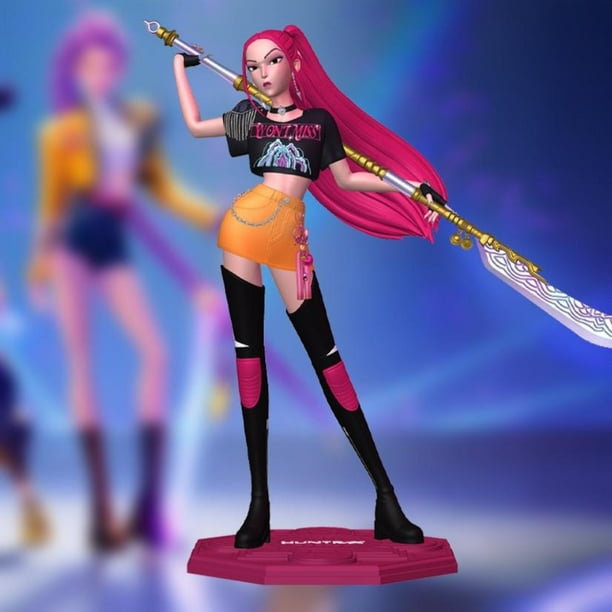 Kpop Demon Hunters Action Figures Mira Mini Figure 5.9" Cute Kpop Demon Figurine Toy Holiday ...