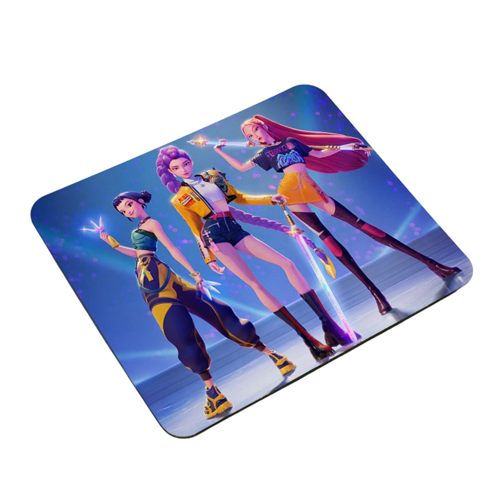 Kpop Demon Hunters Anime Mouse Pad, 3D Printed Vibrant Design Durable ...