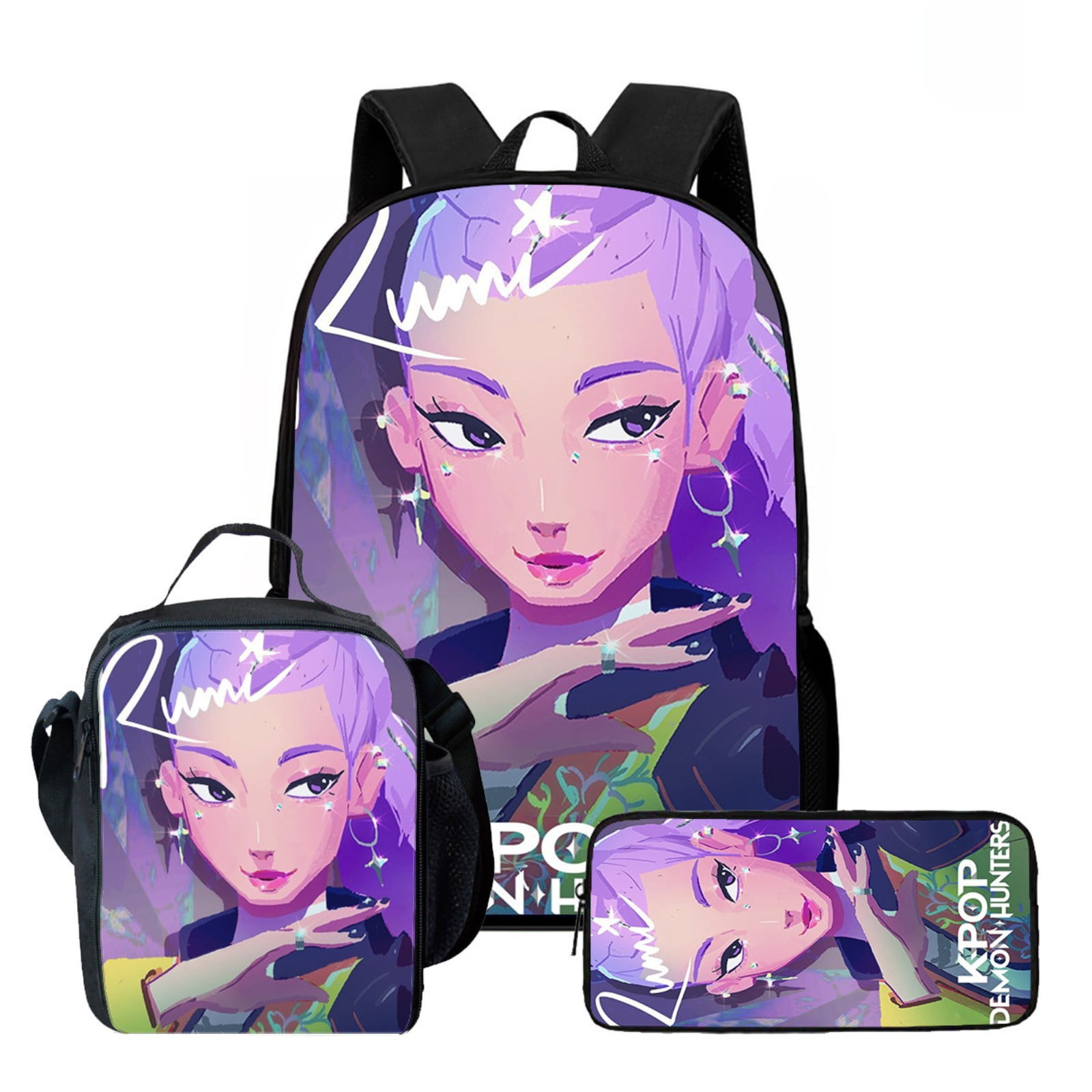 Kpop Demon Hunters Backpack - 2025 Shoulder Bag, Back to School Merch ...