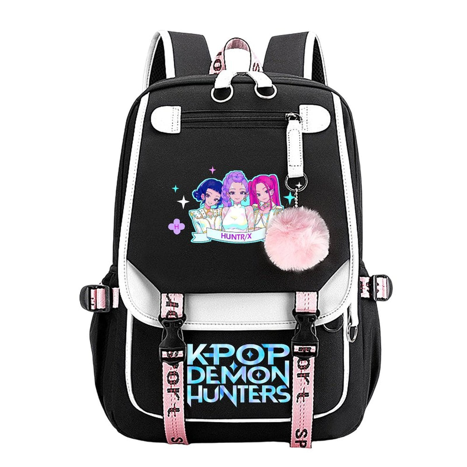 Kpop Demon Hunters Backpack Anime Cartoon Backpacks 18in Lightweight ...