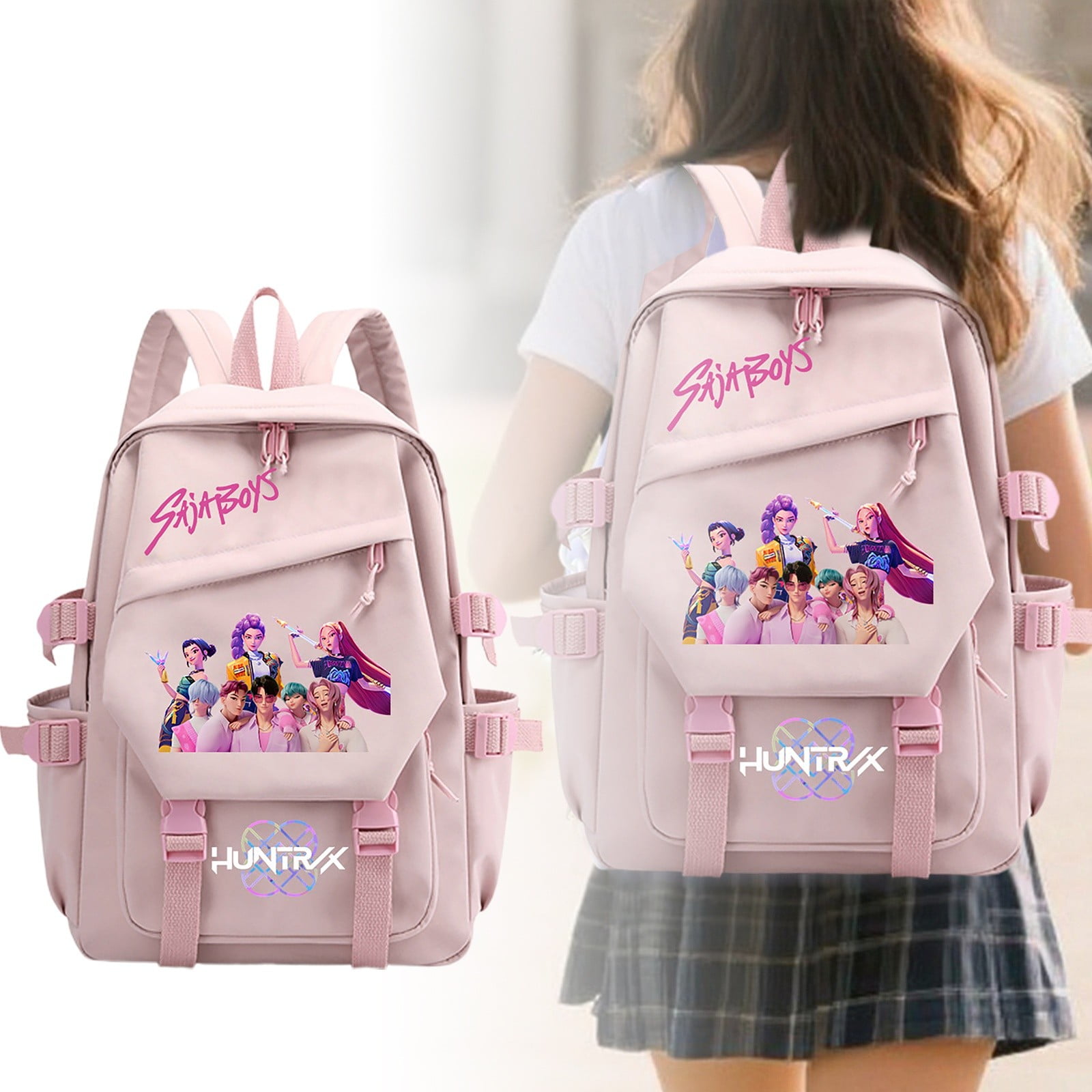 Kpop Demon Hunters Backpack, Back to School, Cartoon Cute Travel ...
