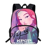 Kpop Demon Hunters Backpack Huntrix School Bag,Back to School, Cartoon ...
