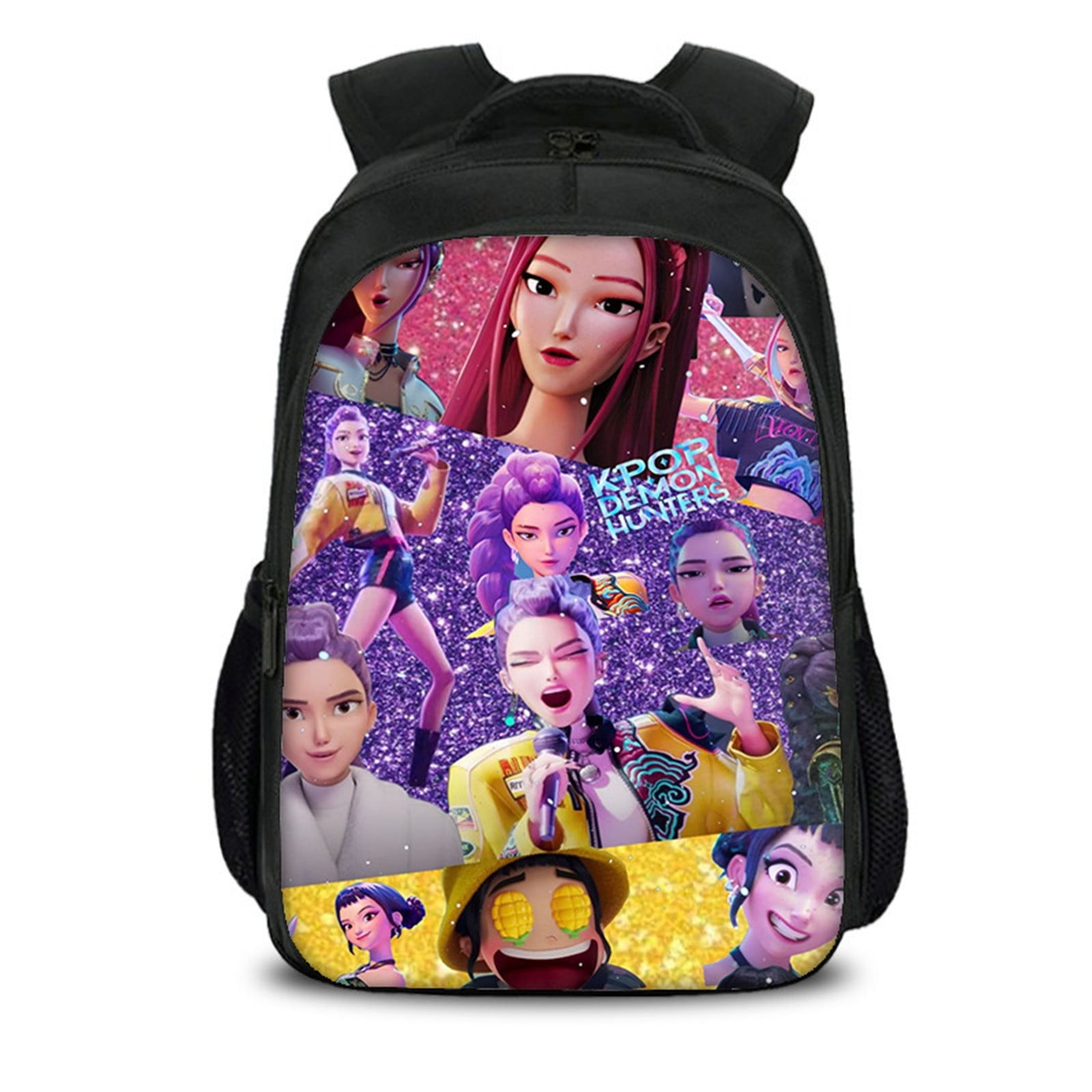 Kpop Demon Hunters Backpack Large Capacity Sky Bag For Primary And ...