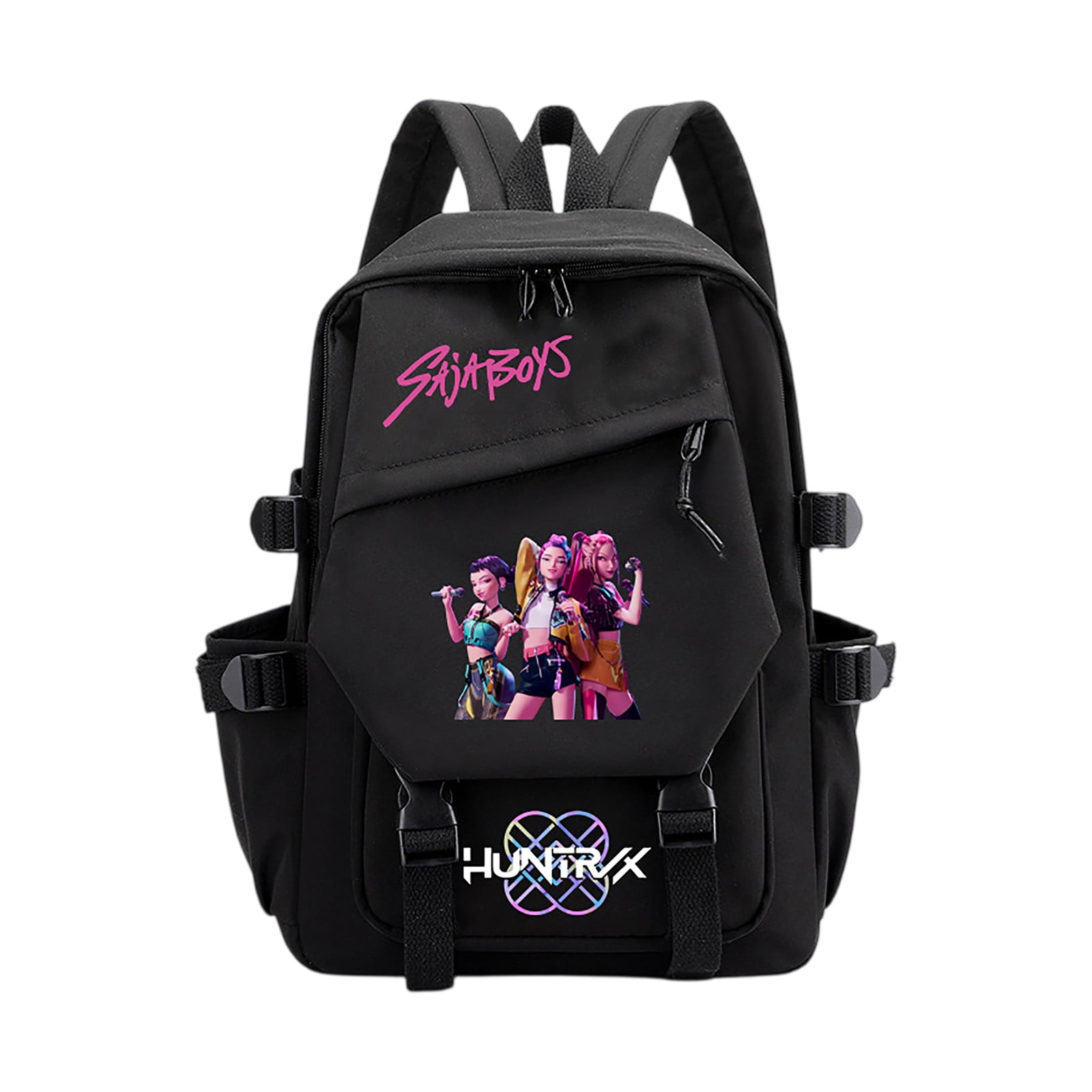 Kpop Demon Hunters Backpack merch, Kpop Cartoon Anime Characters Large ...