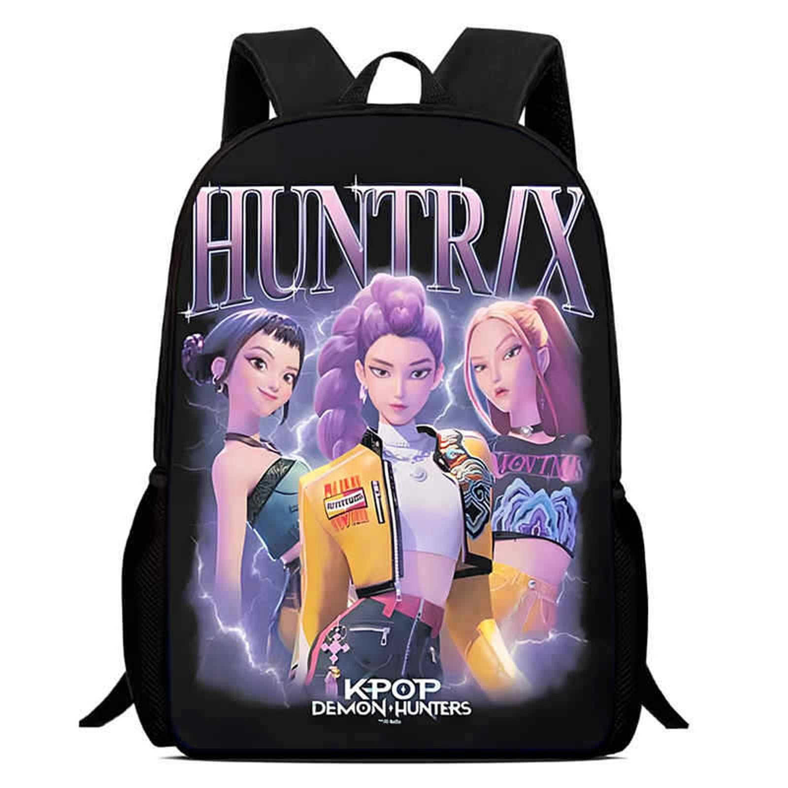 Kpop Demon Hunters Backpack merch, Kpop Cartoon Anime Characters Large ...
