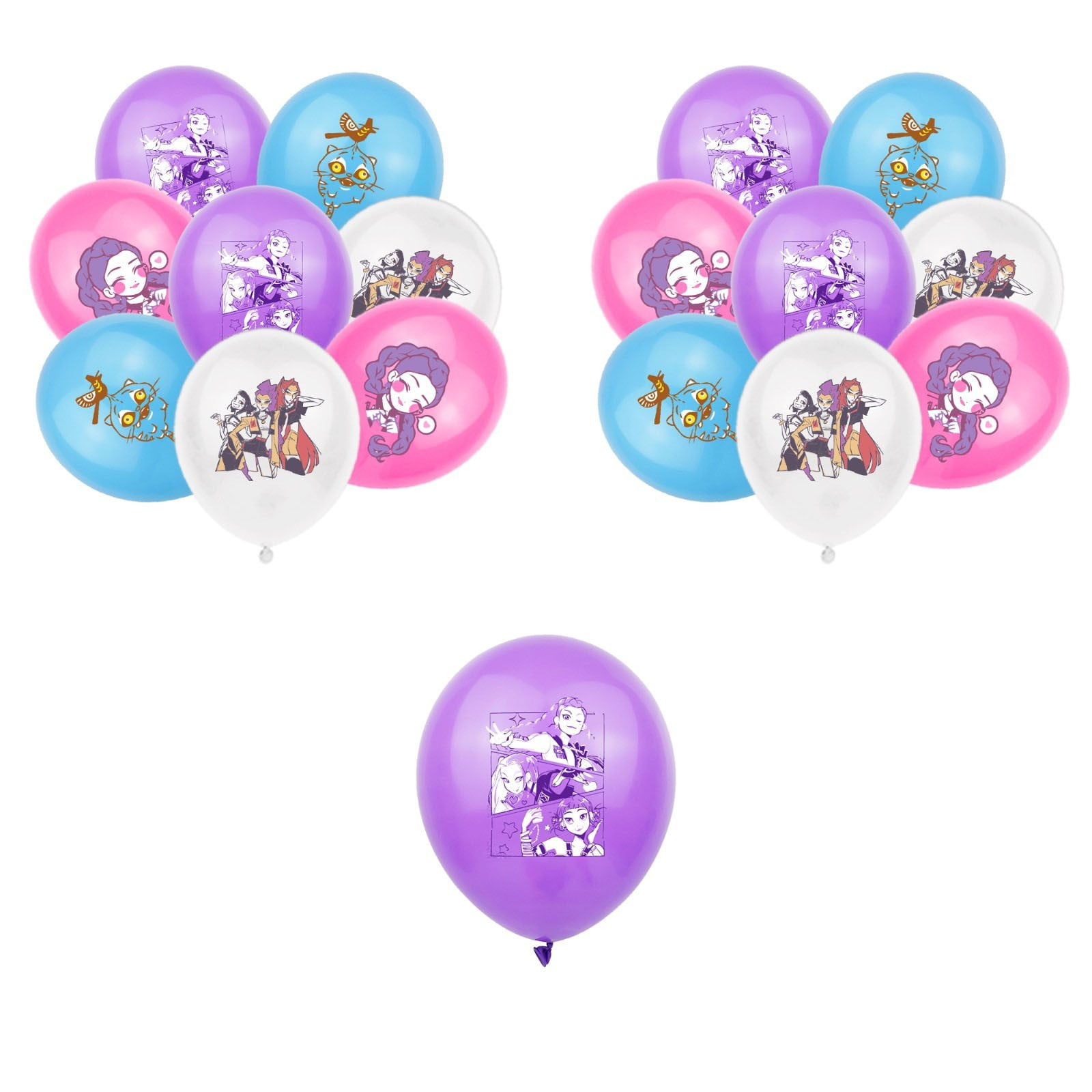 Kpop Demon Hunters Birthday Party Supplies,KPop Demon Hunters Birthday Party Supplies Set ...