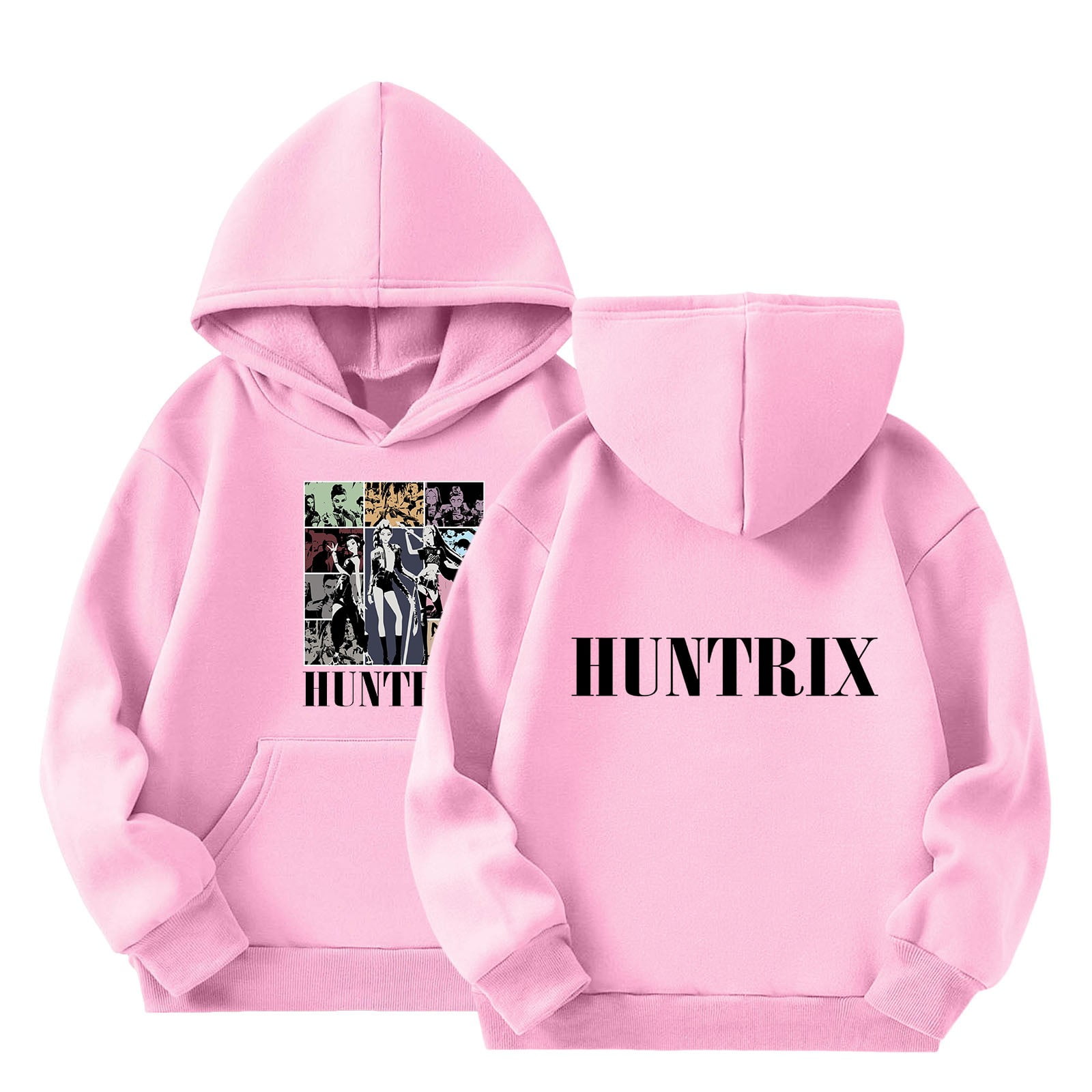 Kpop Demon Hunters Costume Children's Kpop Witch Hunt Hooded Sweatshirt ...