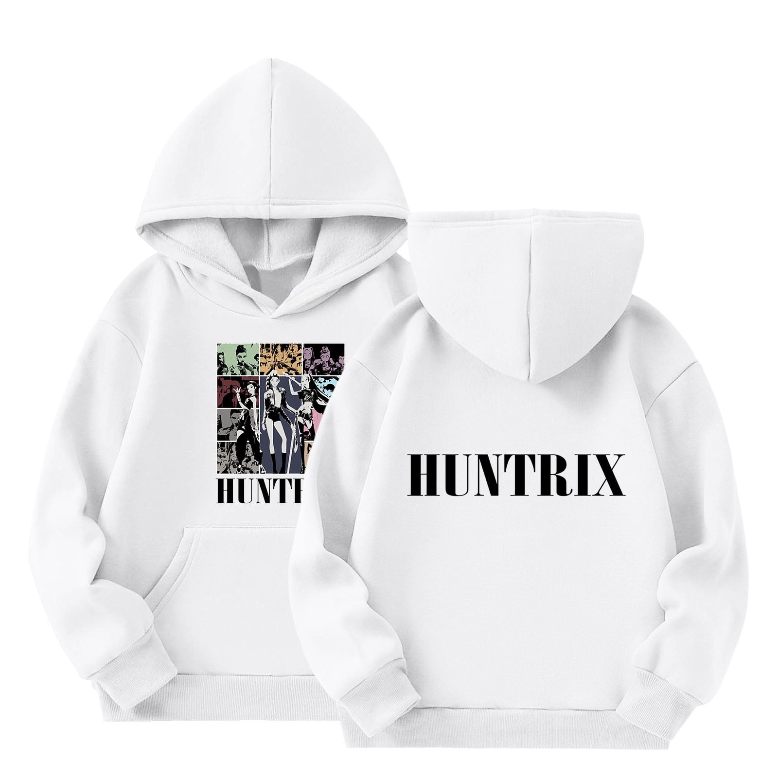 Kpop Demon Hunters Costume Children's Kpop Witch Hunt Hooded Sweatshirt ...