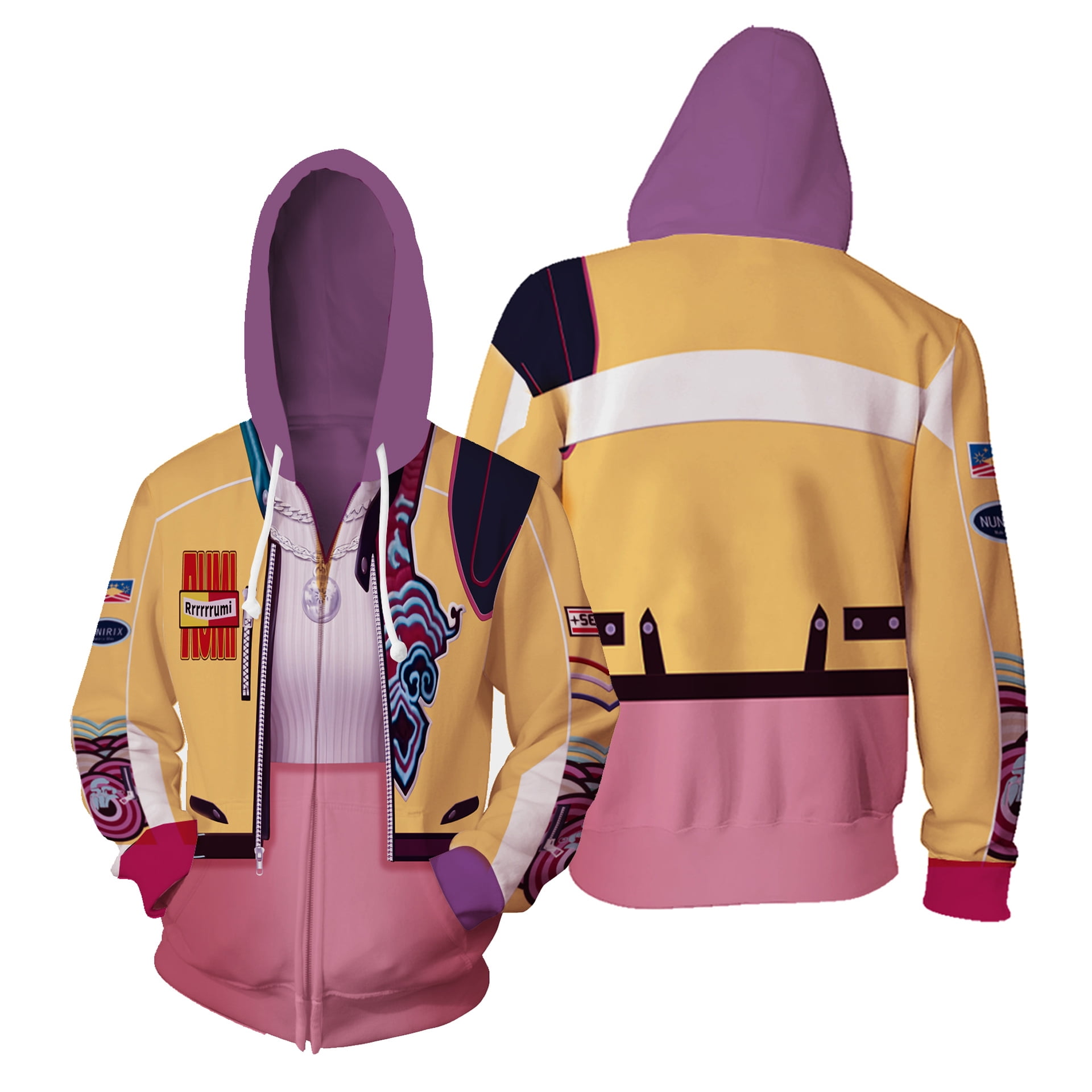 Kpop Demon Hunters Costume Hoodies Cosplay Kpops Coat Jacket Zipper ...