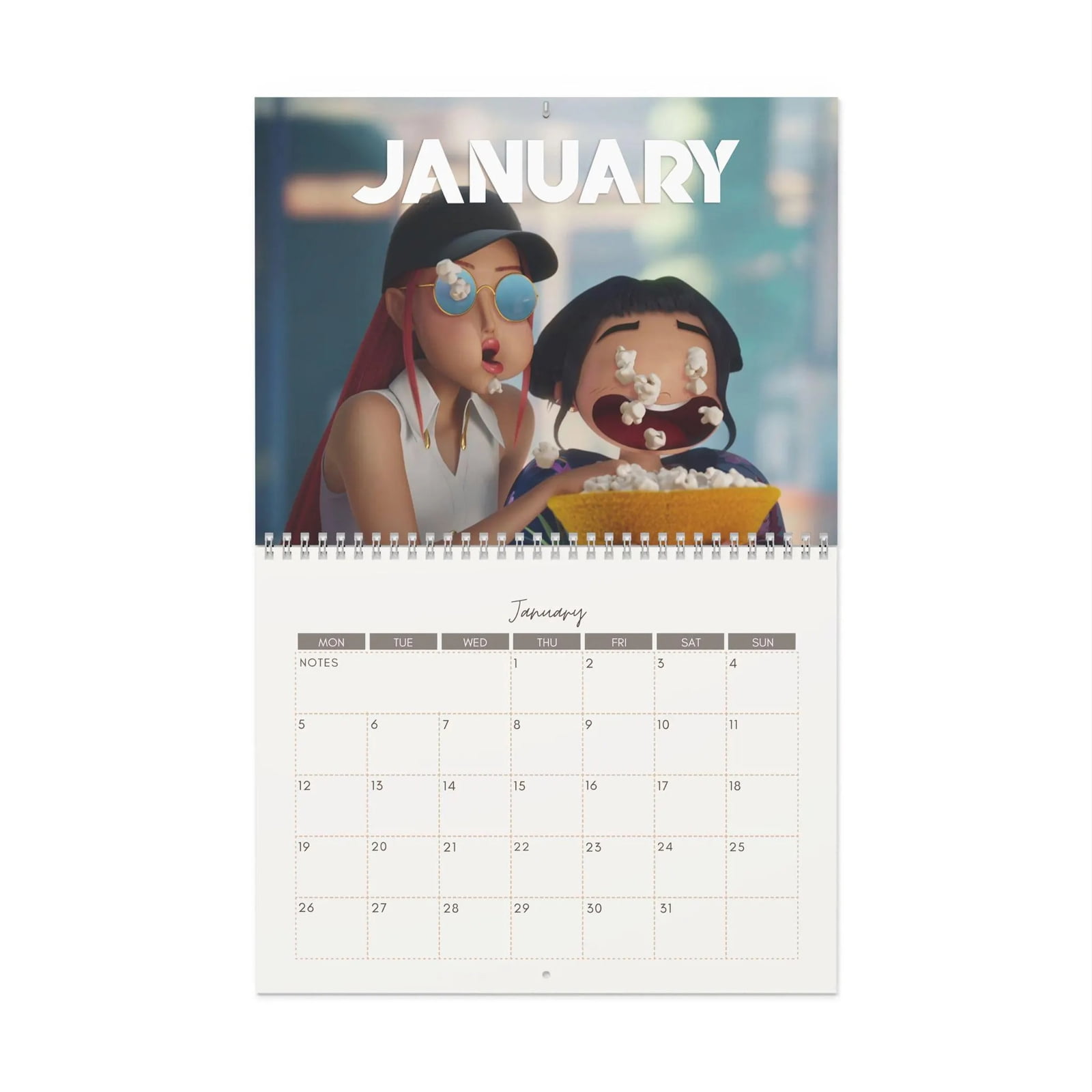 Kpop Demon Hunters Devilman Calendar Featuring Saja Boys Kpop Demon ...