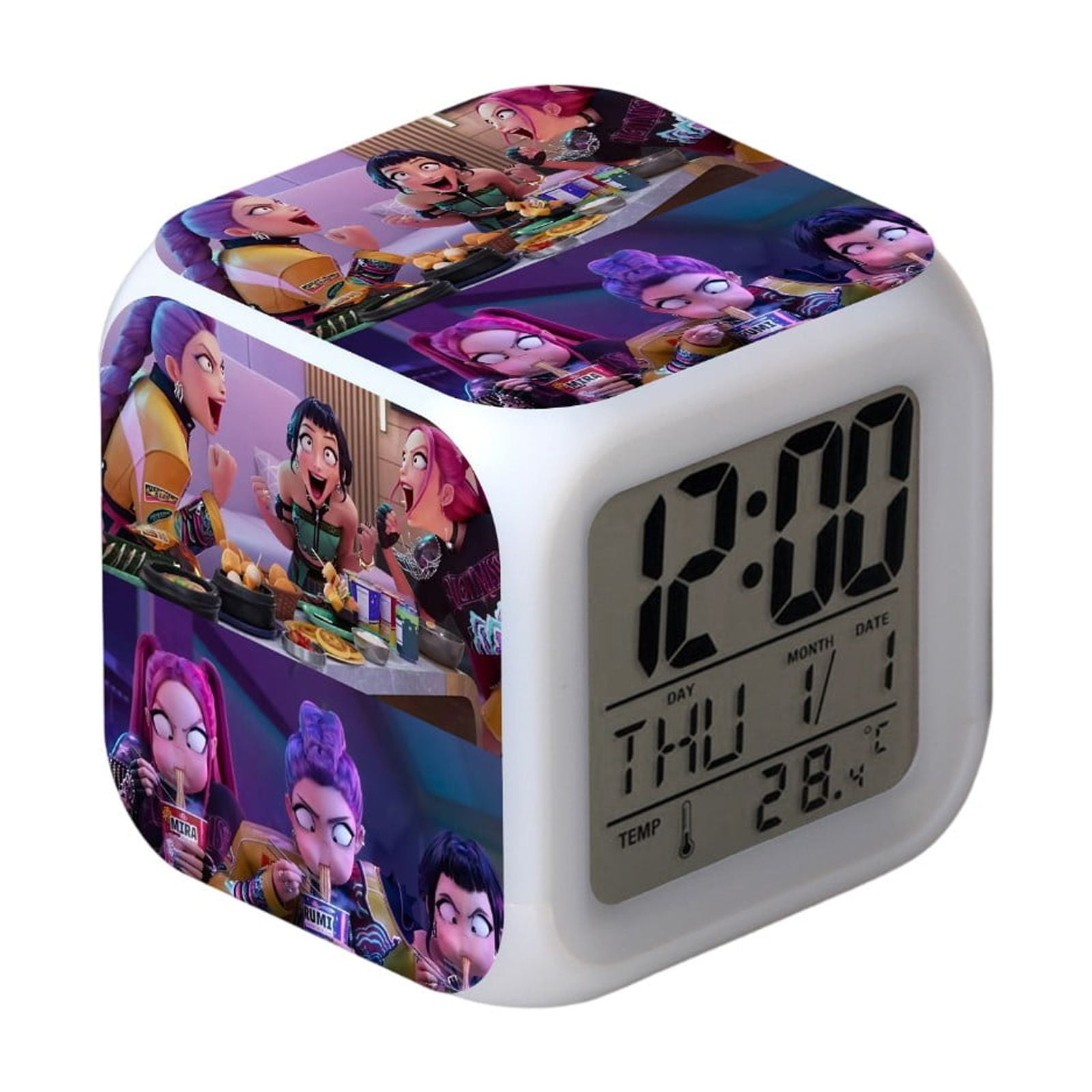 Kpop Demon Hunters Gifts, Kpop Demon Hunters for Kids, Colorful Led ...