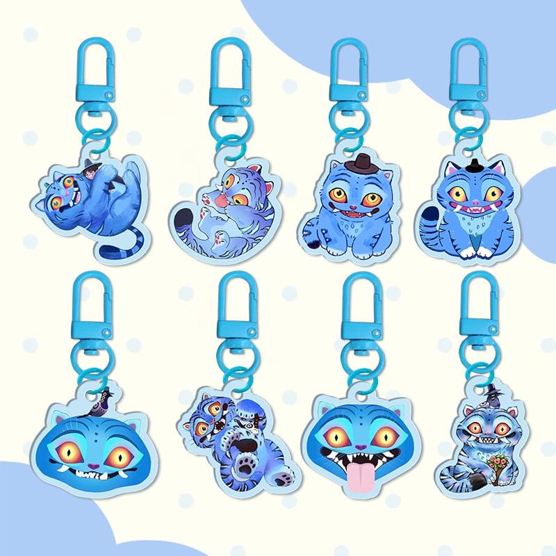 Kpop Demon Hunters Keychains, Anime Acrylic Kpop Demon Hunters Cartoon ...