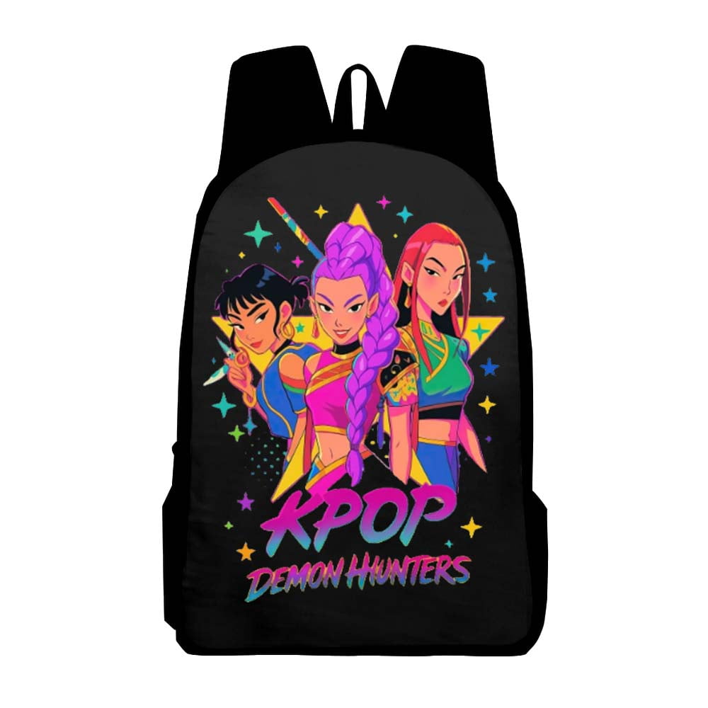 Kpop Demon Hunters Merch Notebook Backpacks Bags Men Women Casual ...