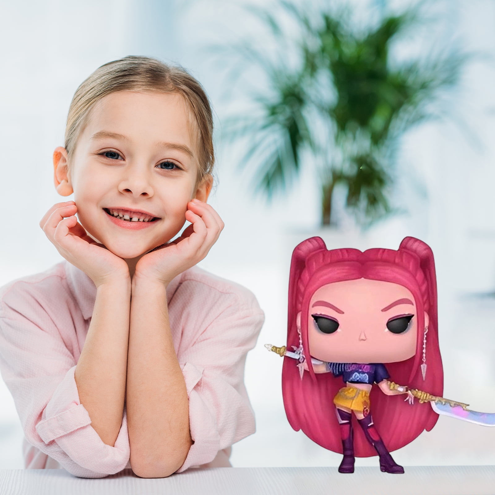 Kpop Demon Hunters Mini Figure 4.7 Inch Cute Kpop Demon Figurine Toy ...
