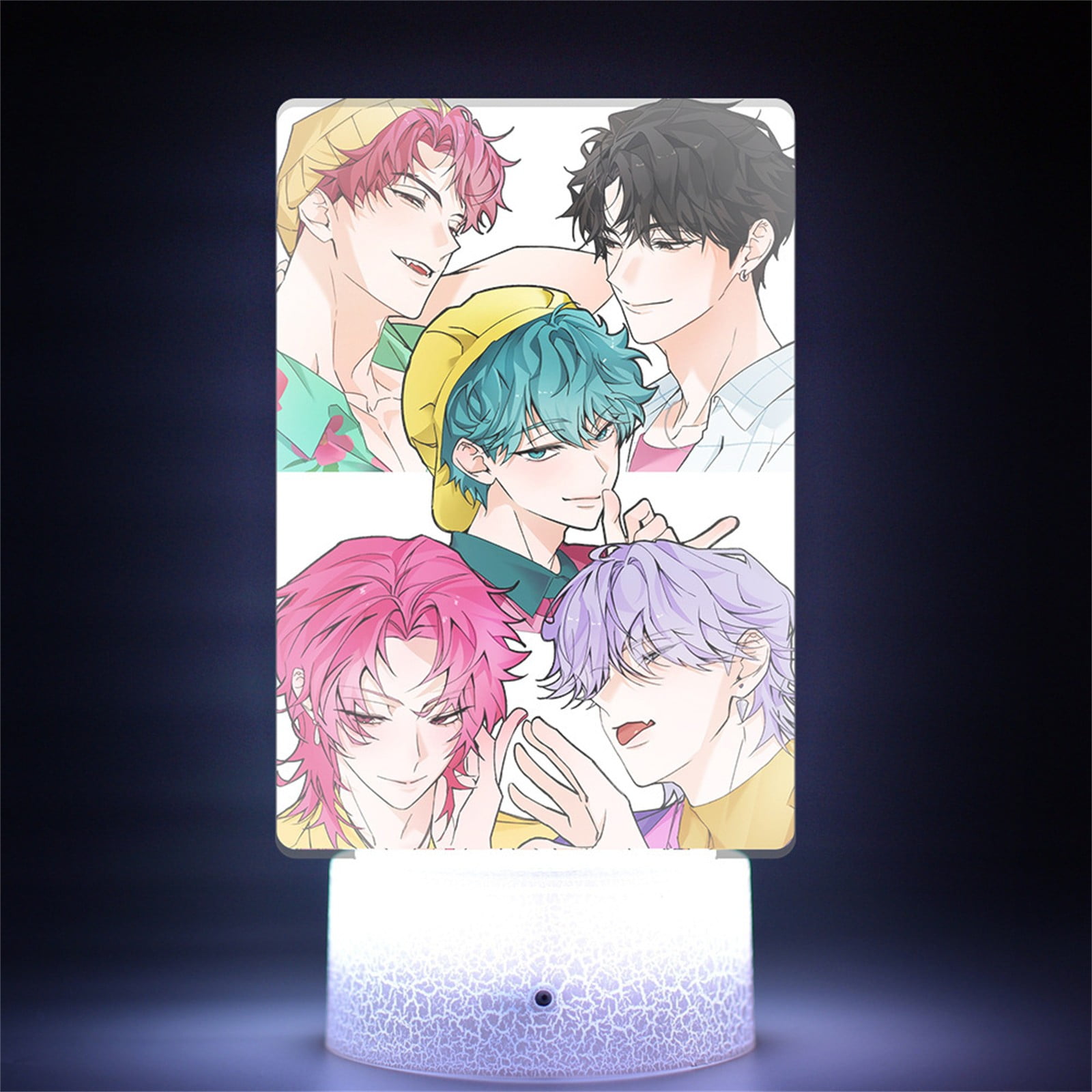 Kpop Demon Hunters Night Light 16 Colors Led Night Light Energy ...