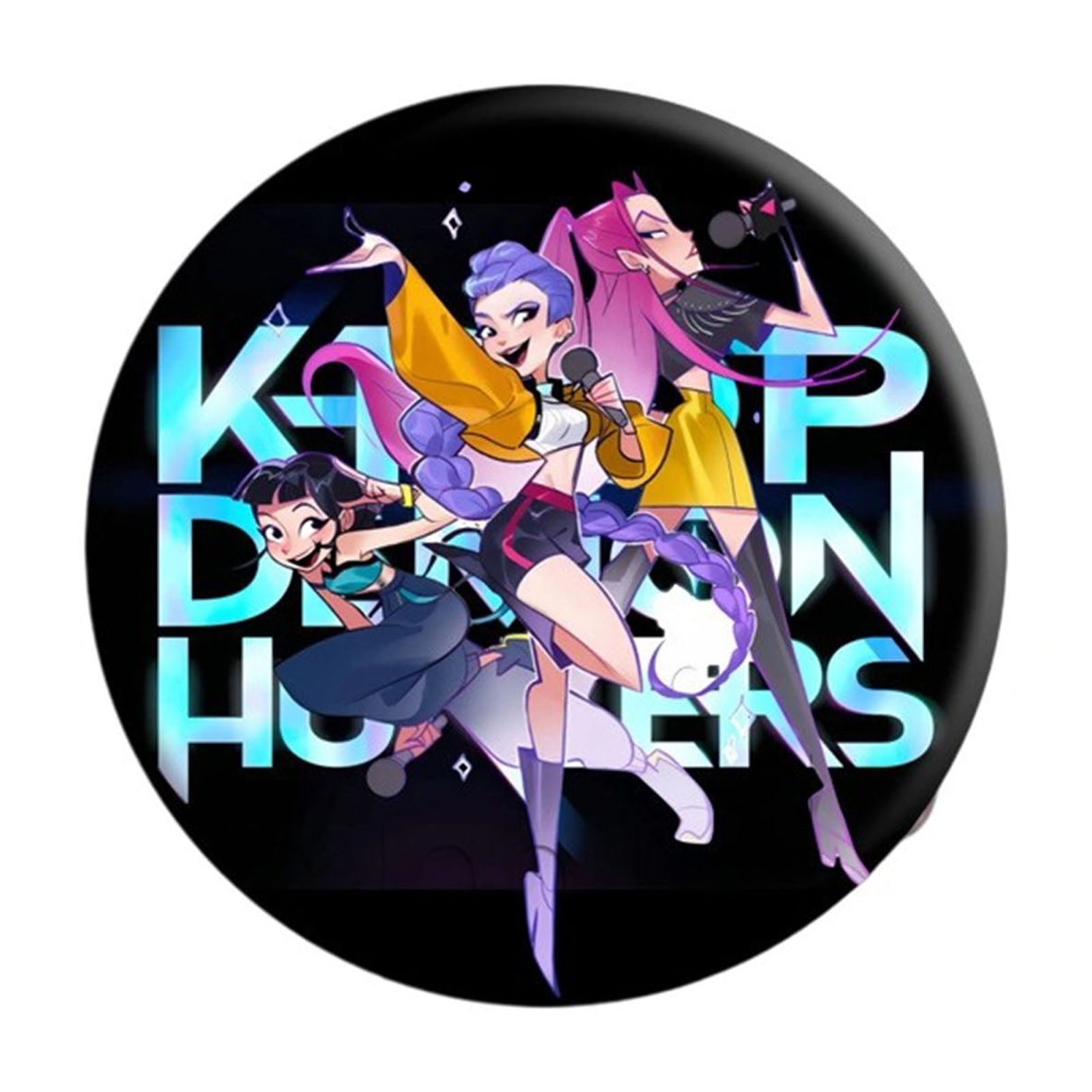 Kpop Demon Hunters Pin Style Anime Character Metal Badges, Anime ...