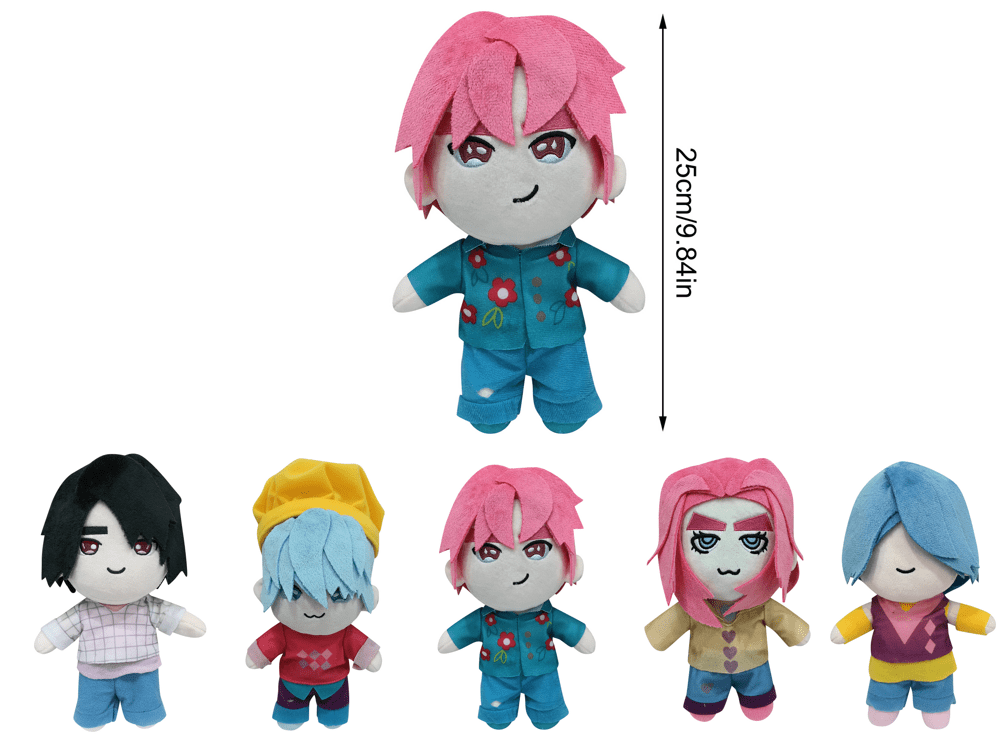 Kpop Demon Hunters Plush Doll Saja Boys Plush Toy Abby Stuffed Plush 9. ...