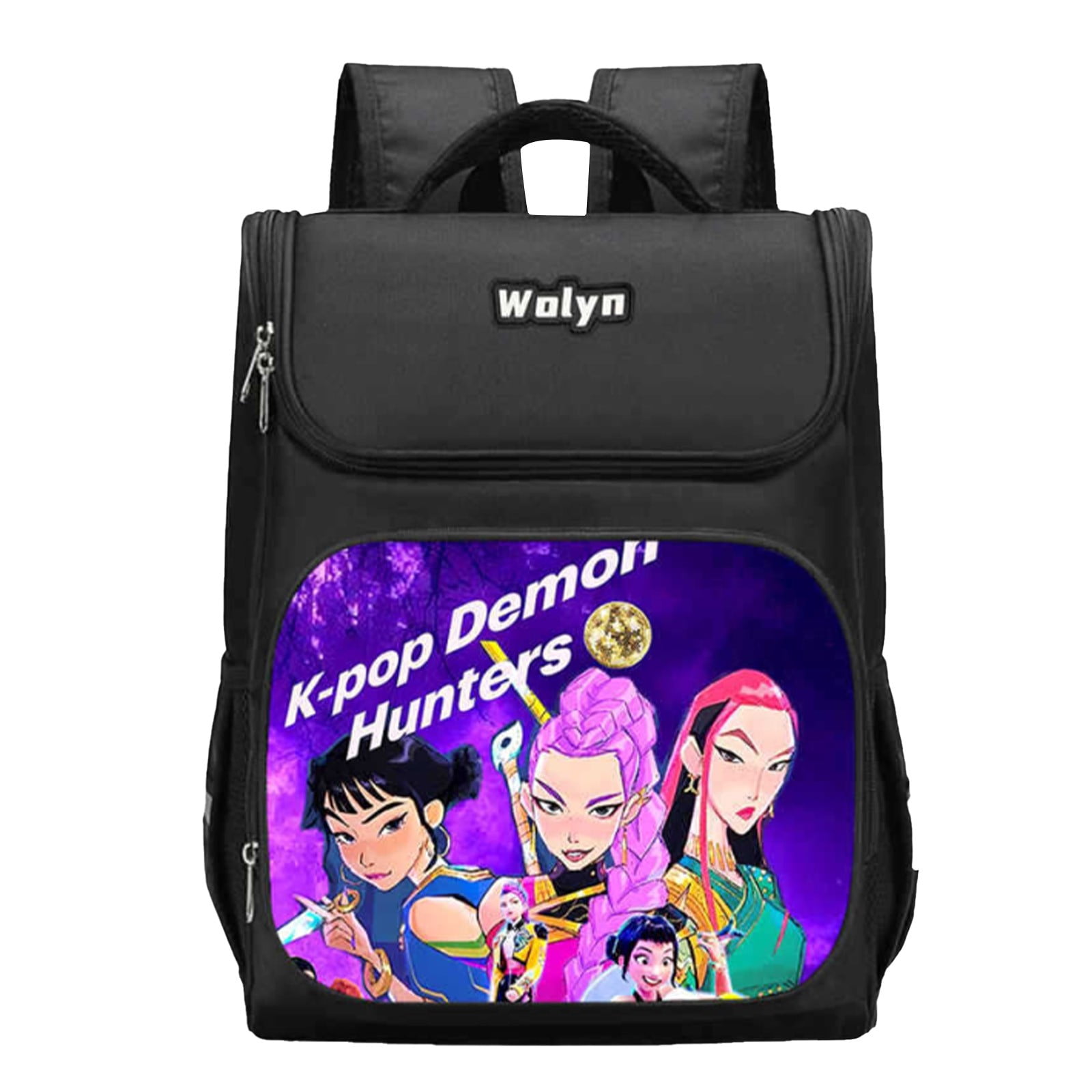 Kpop Demon Hunters Printed Backpack, High Definition Printed Large ...