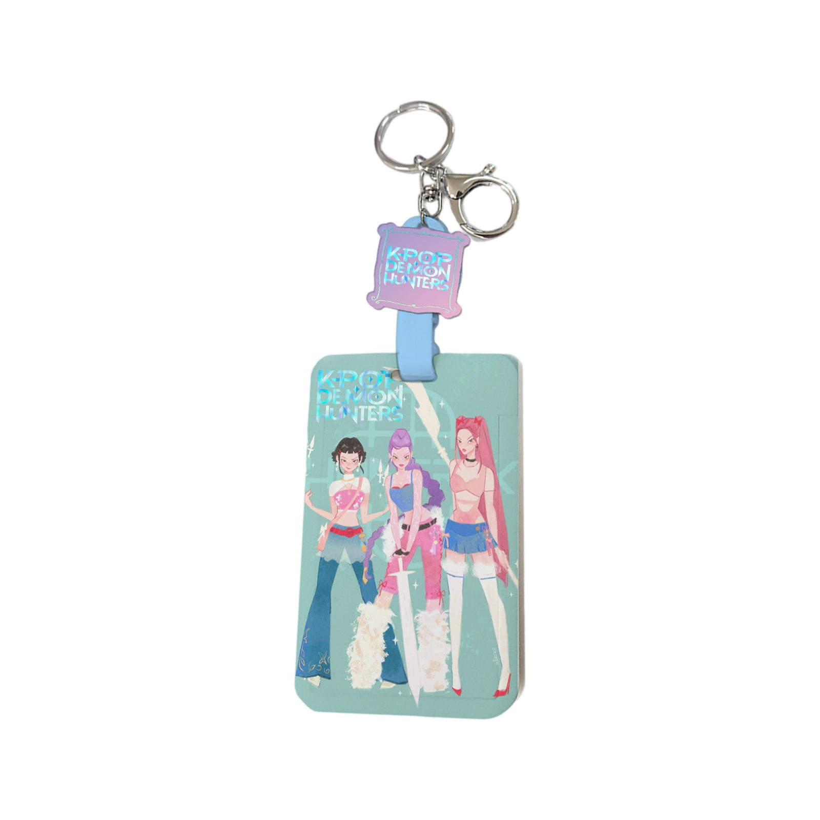 Kpop Demon Hunters Push-Pull Sliding Card Holder with Automatic ...