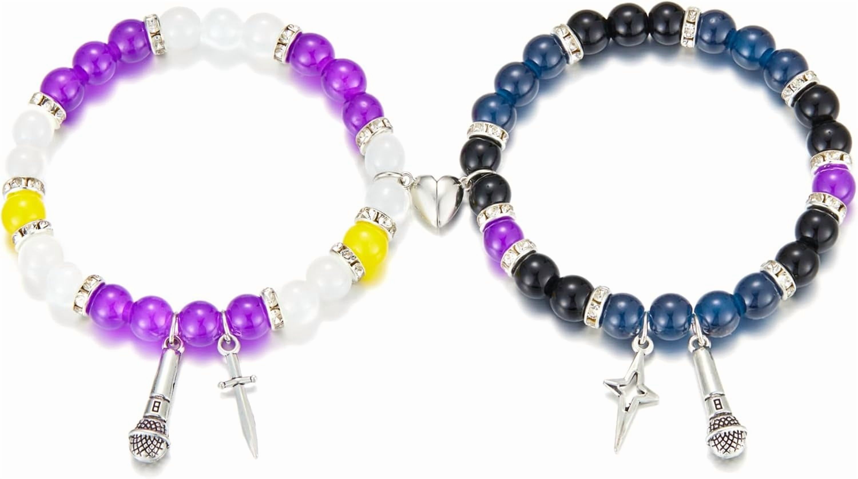 Kpop Demon Hunters Rumi Jinu Friendship Matching Knot Bracelets