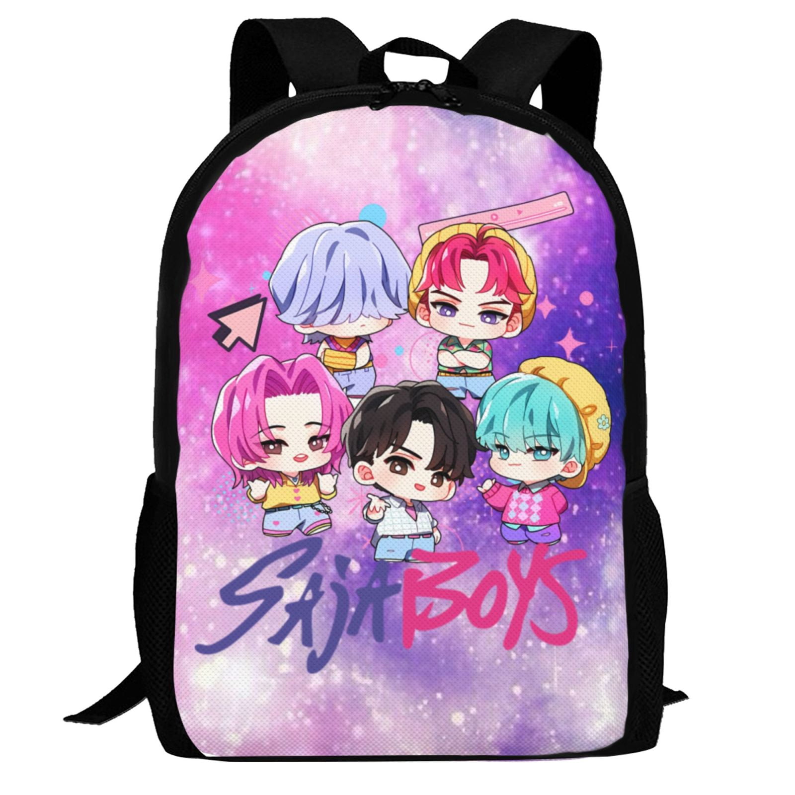 Kpop Demon Hunters Saja Backpack,3d Print Laptop Backpack Lightweight ...