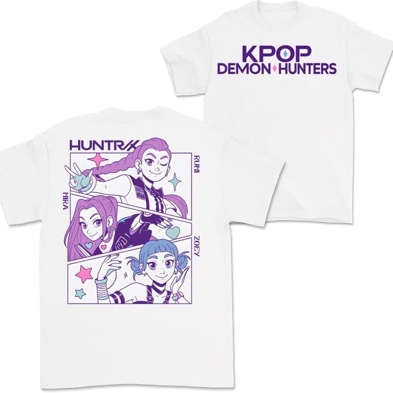 Kpop Demon Hunters T-shirt ,Jinu Manga,Kpop Huntrix Pin,Demon Hunter ...