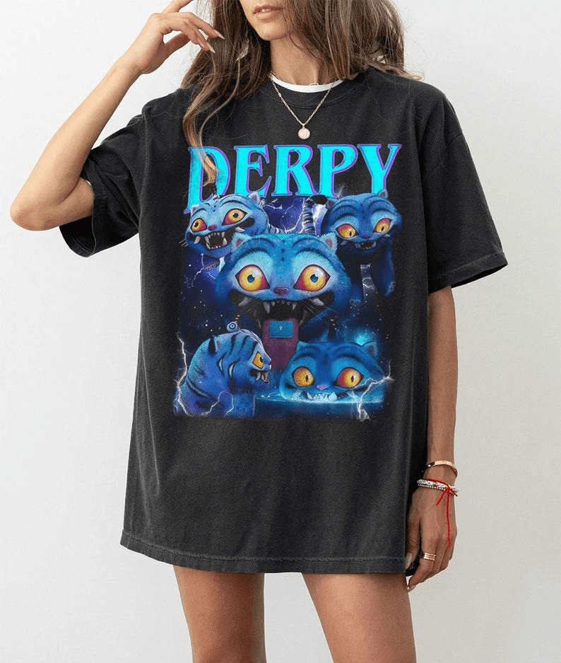 Kpop Demon Hunters Tiger Shirt, Derpy the Tiger And Bird Demon Hunter ...