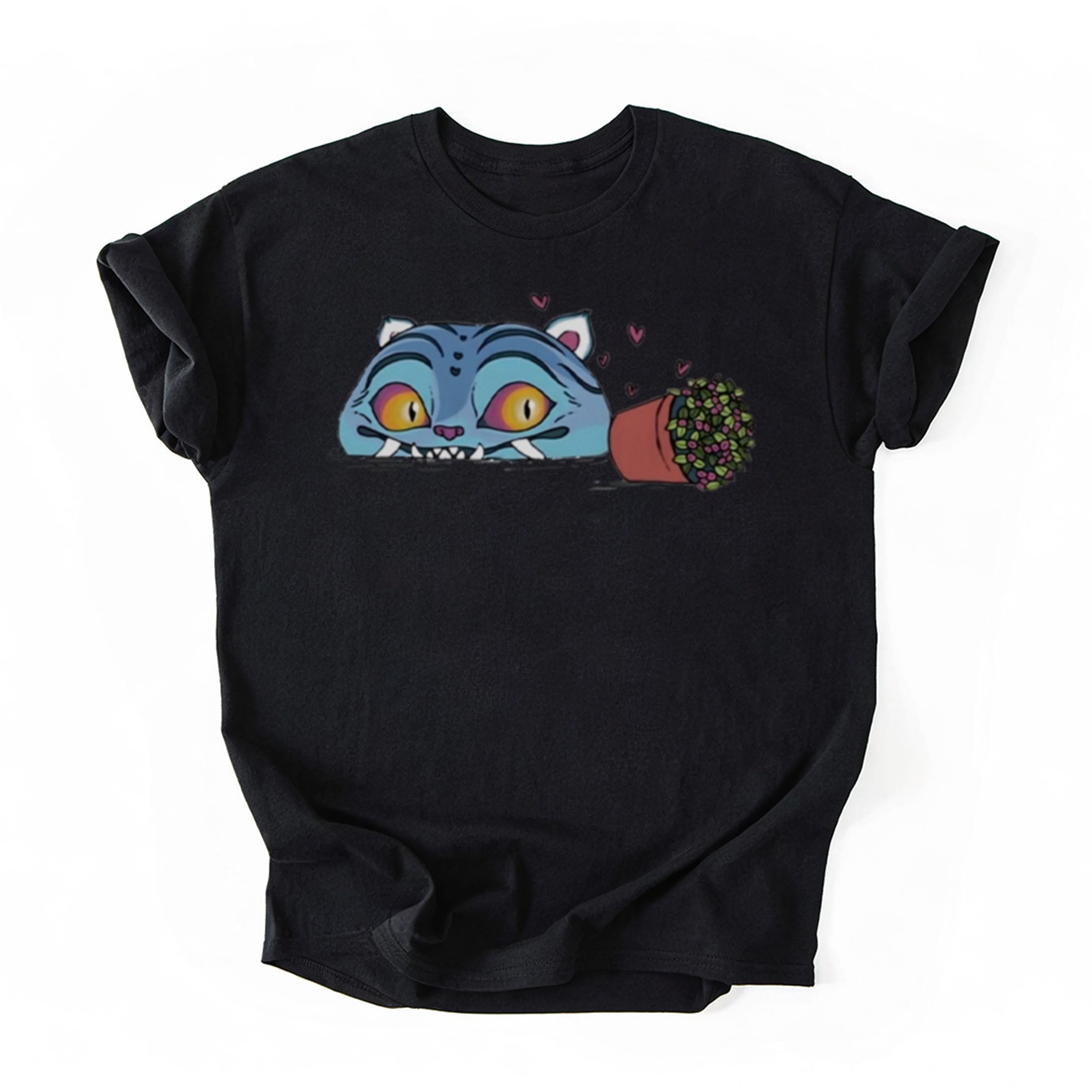 Kpop Demon Hunters Tiger T-Shirt, Derpy the Tiger And Bird Demon Hunter ...