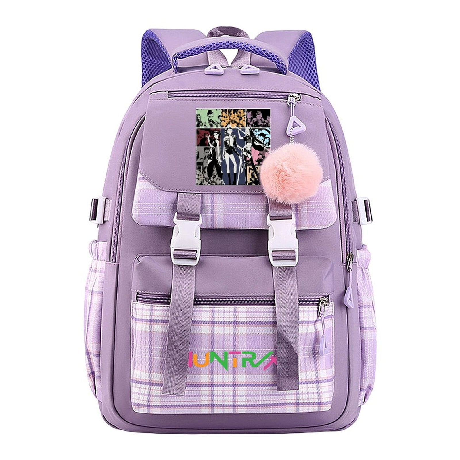Kpop Demon Hunters Travel Laptop Backpack 18 Inch Cute Anime School ...