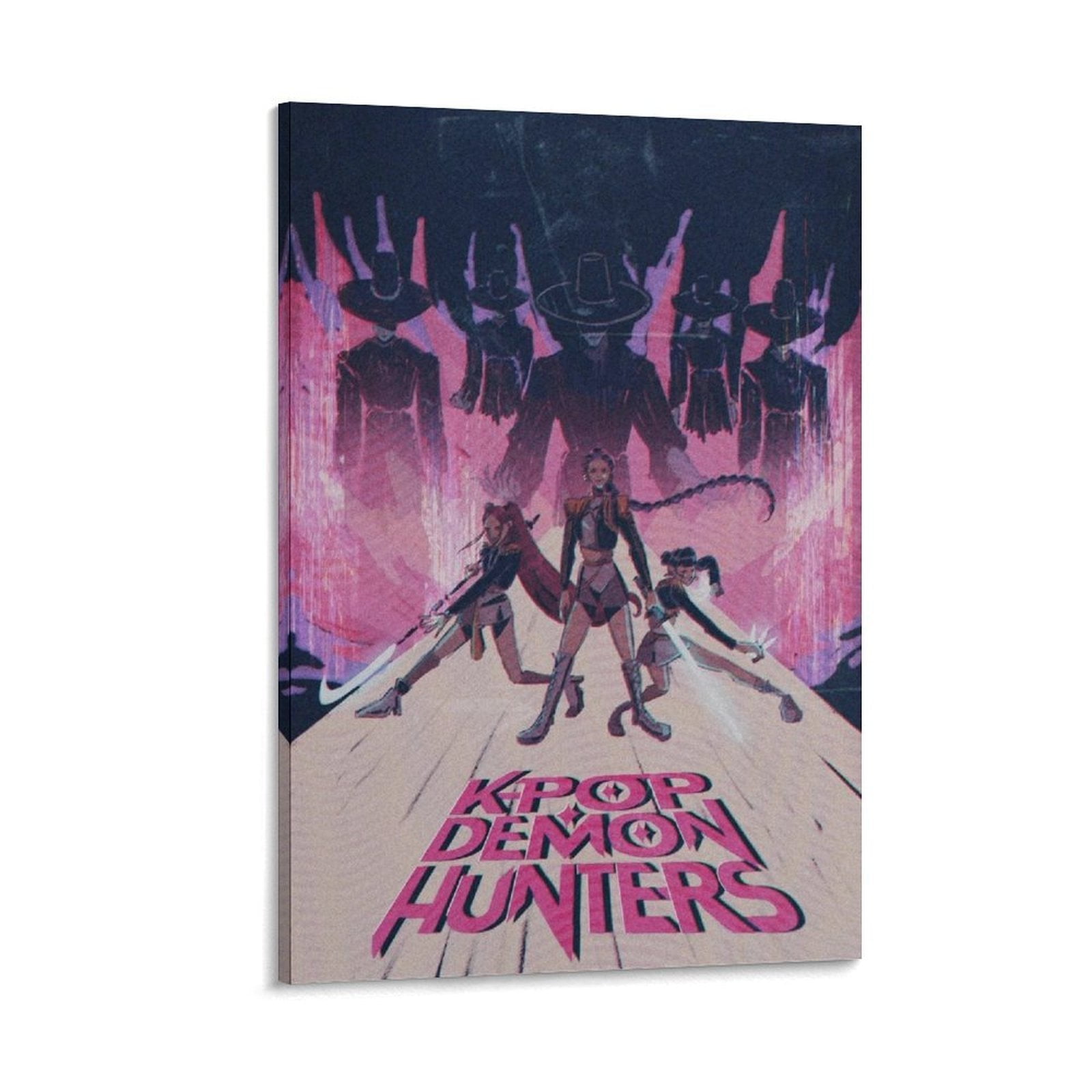 Kpop Demon Hunters - Vintage Blockbuster Movie Poster (16) Room ...