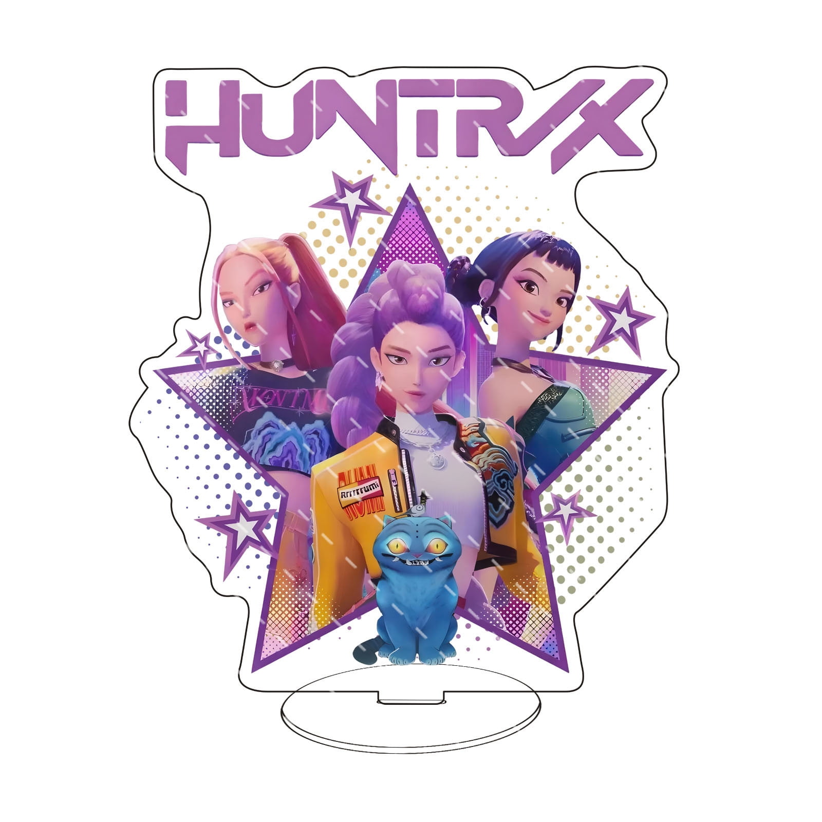 Kpop Demon Hunters Witch Team Character Acrylic Standing Model, High ...