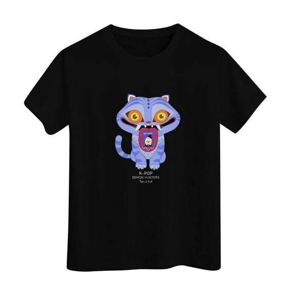 Kpop Derpy Tiger T-Shirt, Derpy the Tiger And Bird Demon Hunter Tiger ...