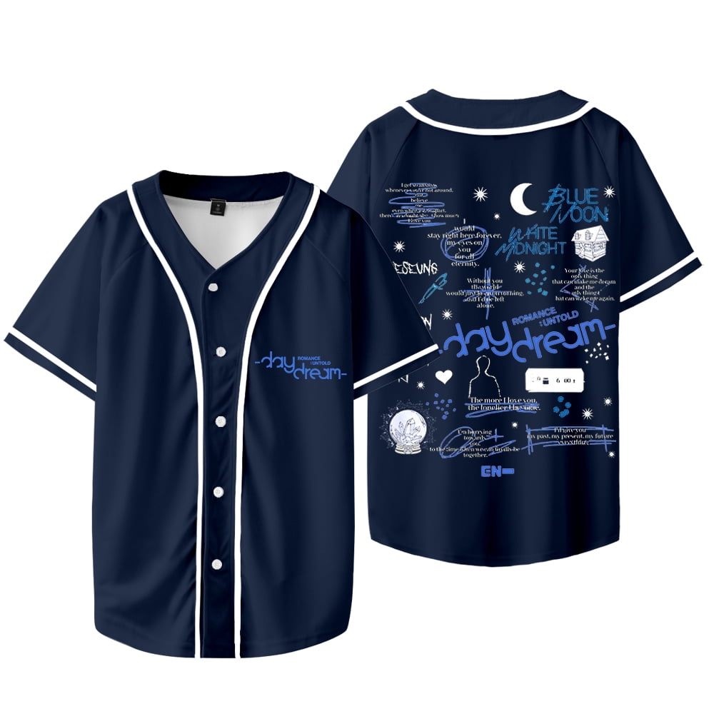 Kpop ENHYPEN Romance Untold Daydream Merch Baseball Jacket Tee Cosplay ...