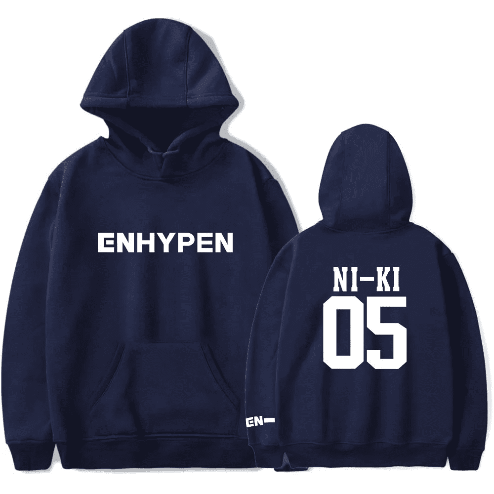Kpop Enhypen Merch Hoodie NI-KI 05 Hoodie Women Men Long Sleeve Pullover Hooded Sweatshirts ...