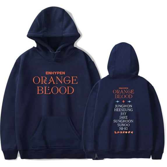 Kpop Enhypen Orange Blood Merch Men/Women Hoodies Sweatshirt Fashion ...