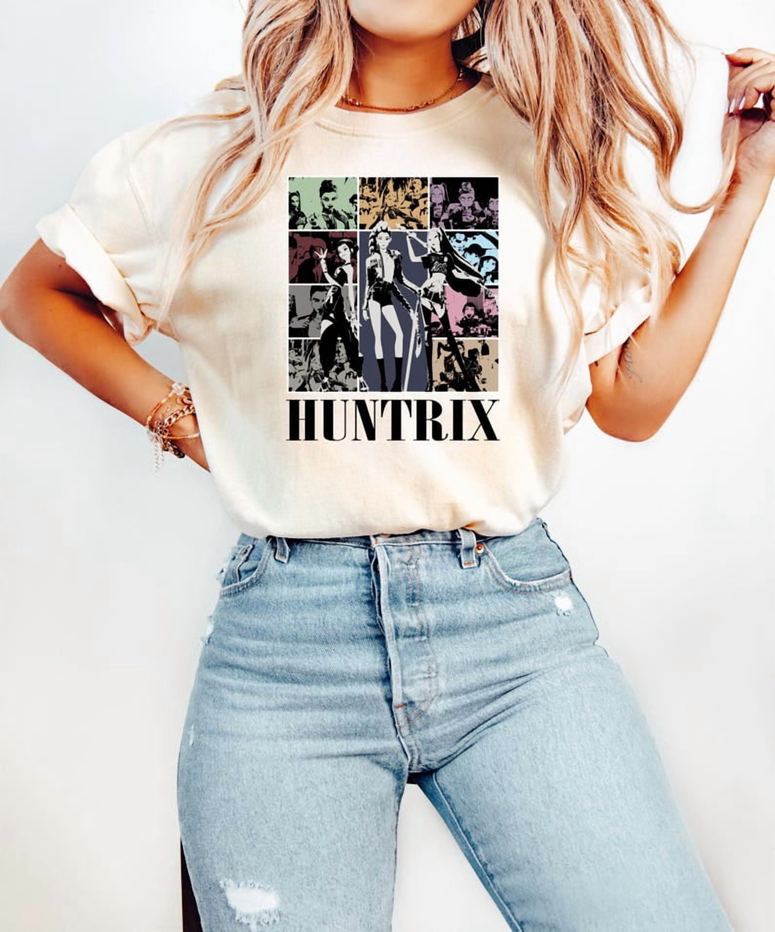 Kpop Huntrix Demon Hunters Shirt – Idol Group Merch with Mira, Rumi ...
