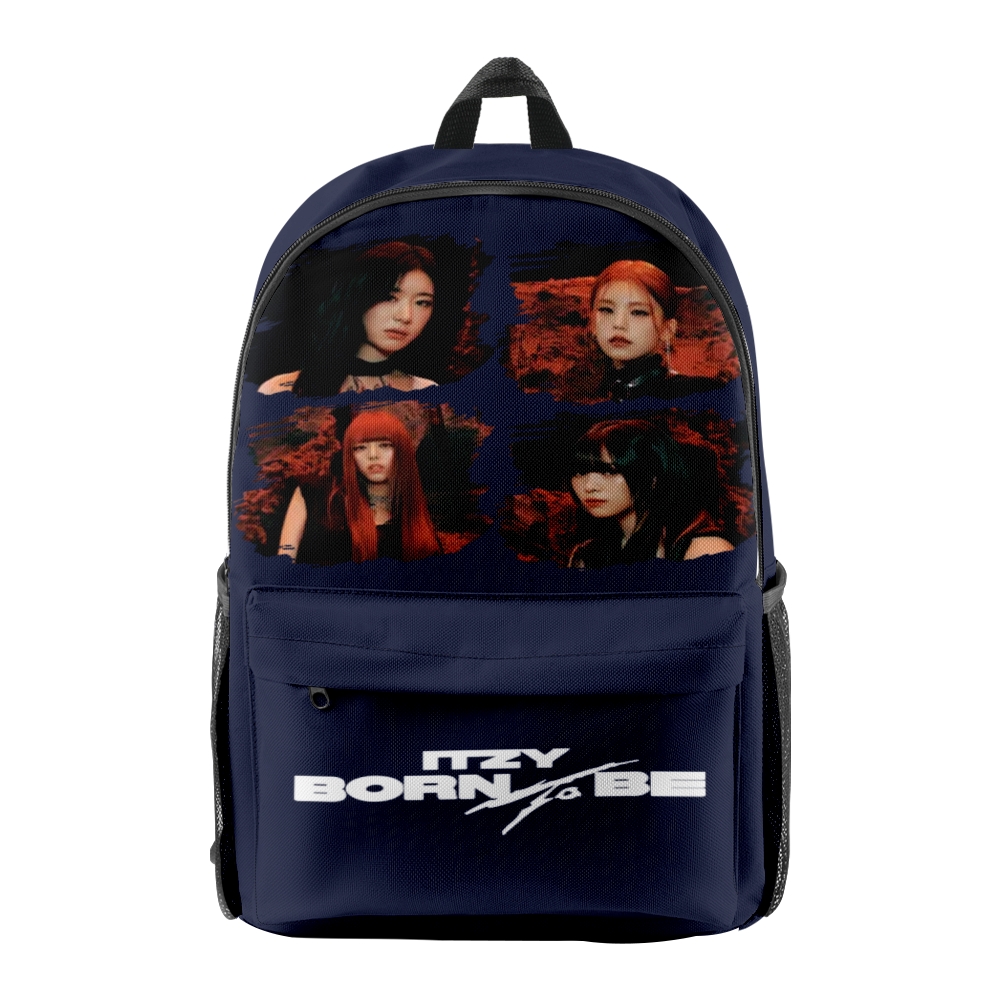 Kpop ITZY Vintage Photo Backpack 2024 Born to Be Tour Casual Daypack ...
