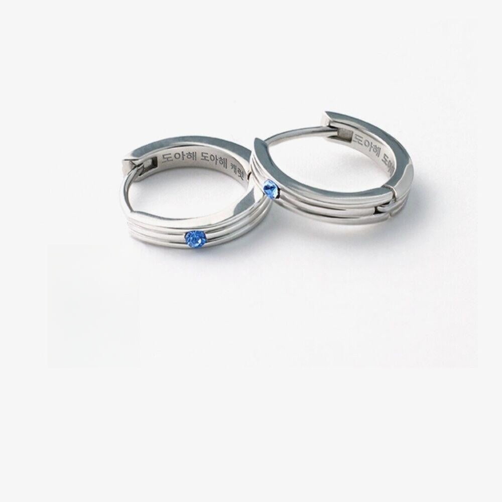 Kpop Idol SEVENTEEN 8th Anniversary Merch 'CONNECT' Earrings Korean ...