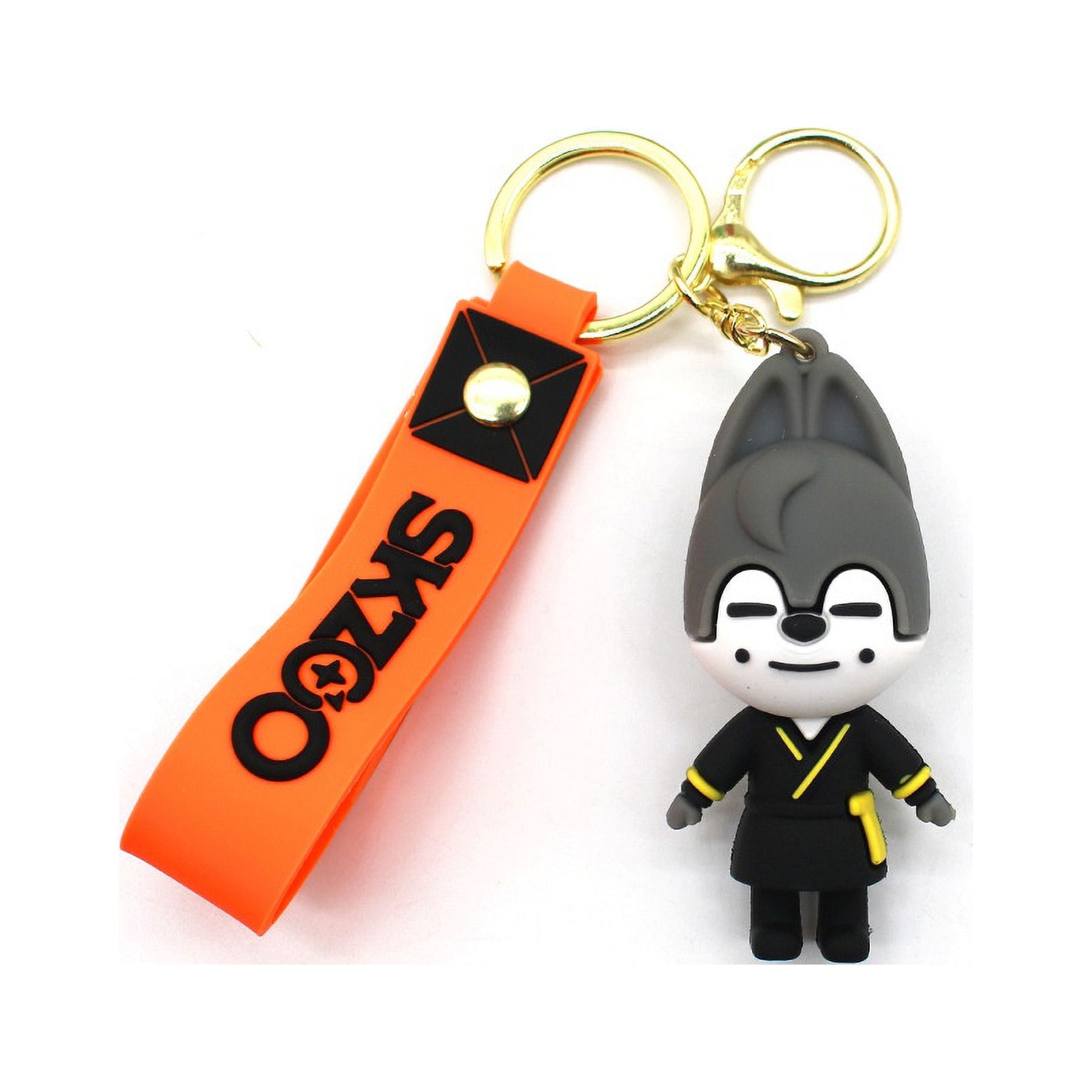 Kpop Idol SKZOO Stray Kids Snap Hook Keychain, ZKSOO-4 - Walmart.com